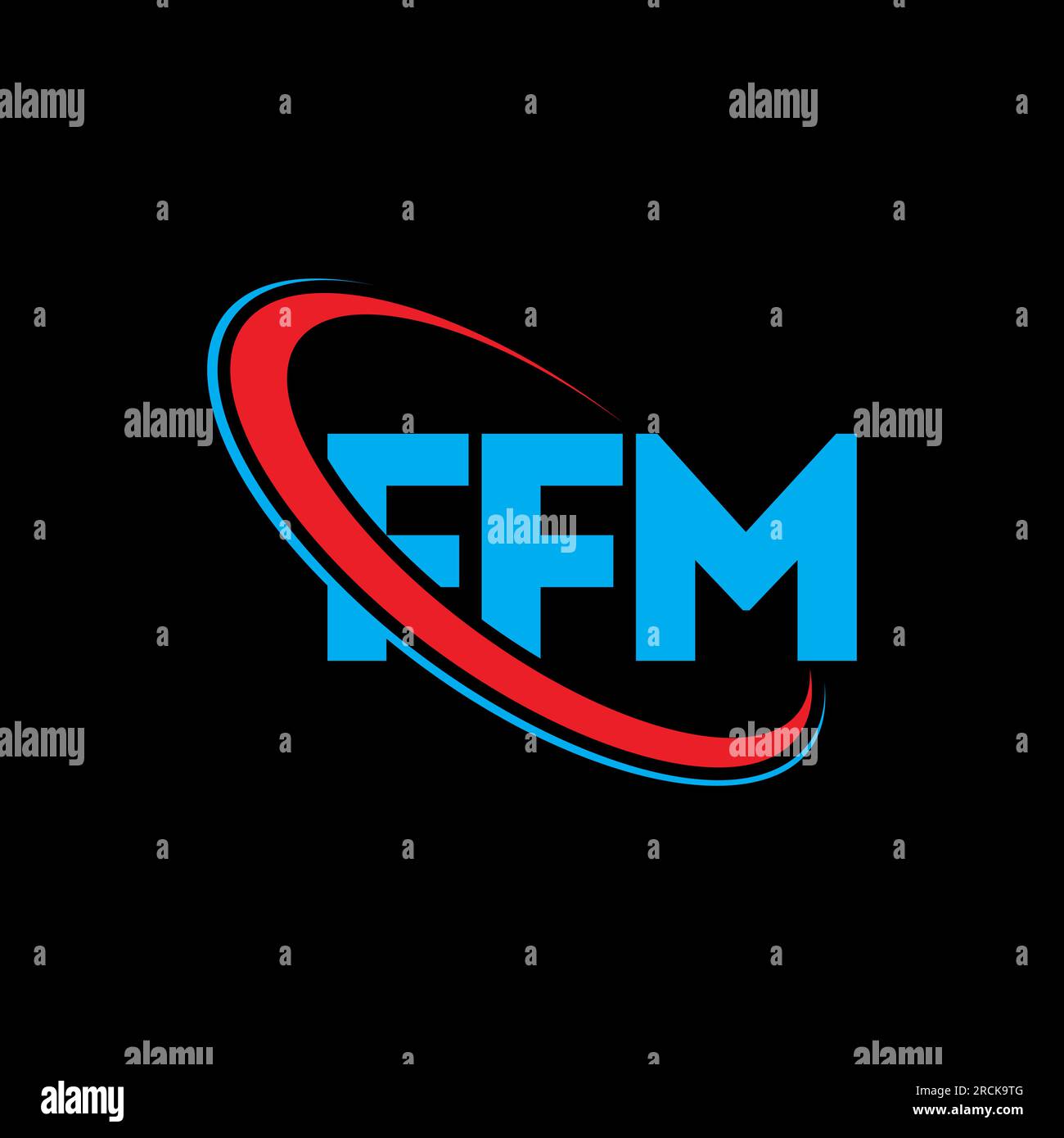 FFM logo. FFM letter. FFM letter logo design. Initials FFM logo linked ...