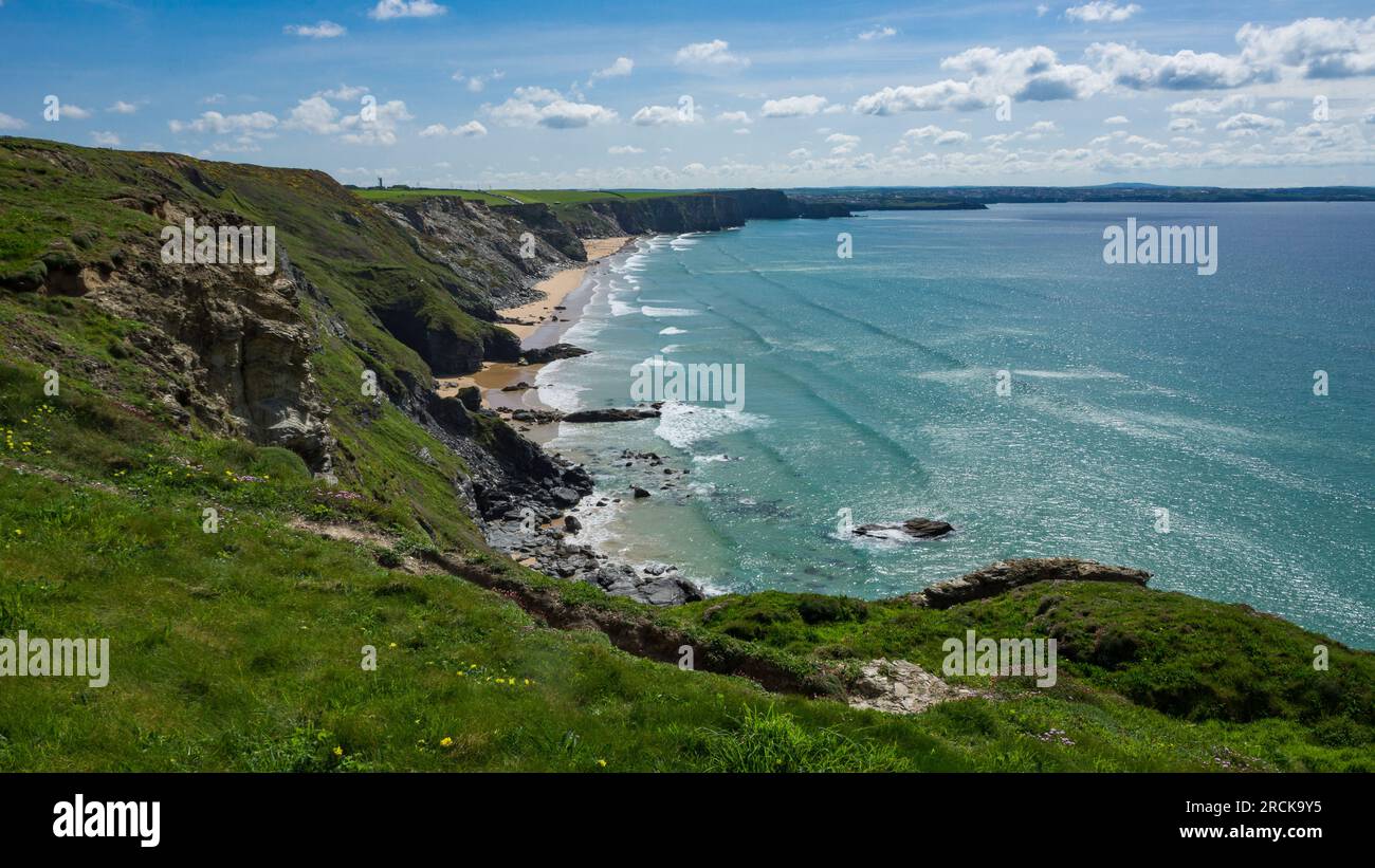 Cliffs coast england english british uk scenic waves hi-res stock ...