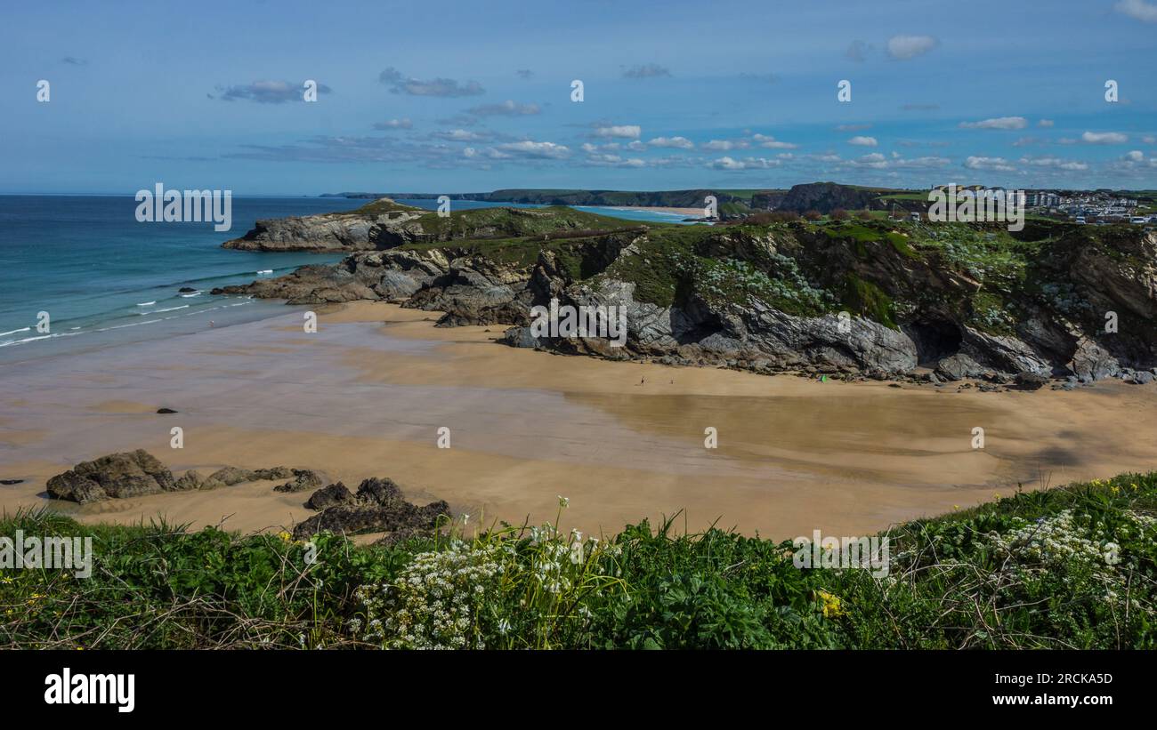 Cornwall england coast deep water hi-res stock photography and images ...