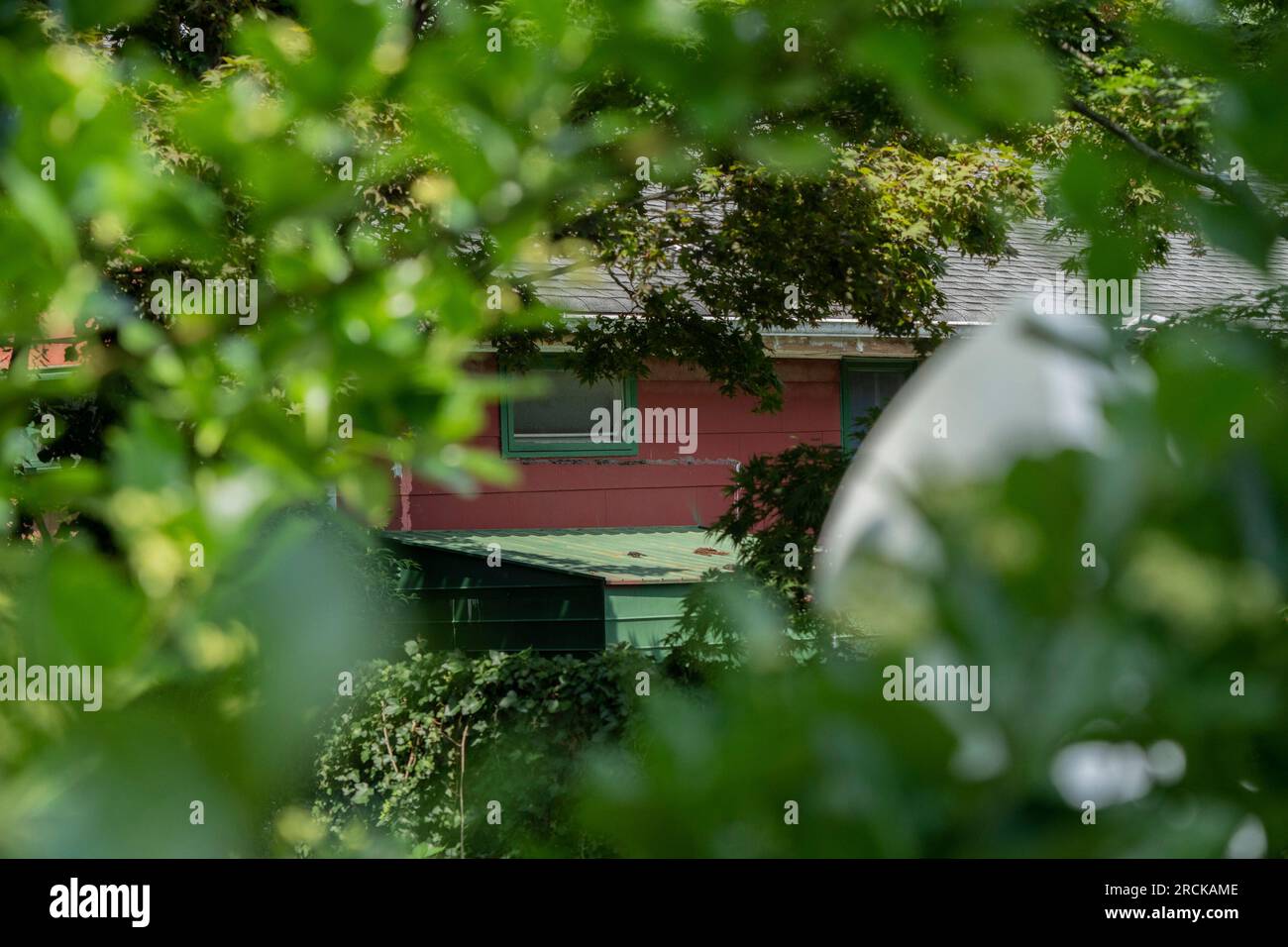 The home Rex Heuermann is shown, Saturday, July 15, 2023, in Massapequa ...
