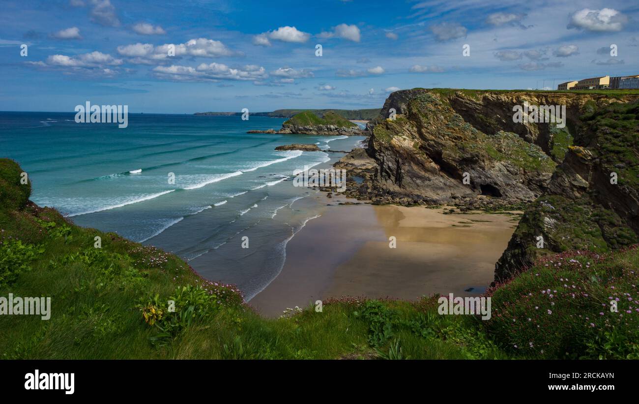 Cornwall coastal path hi-res stock photography and images - Alamy
