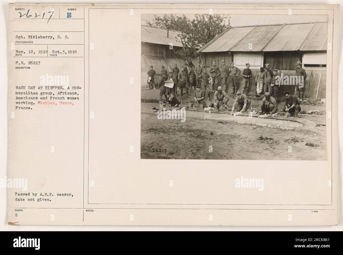 African americans during world war 1 hi-res stock photography and ...