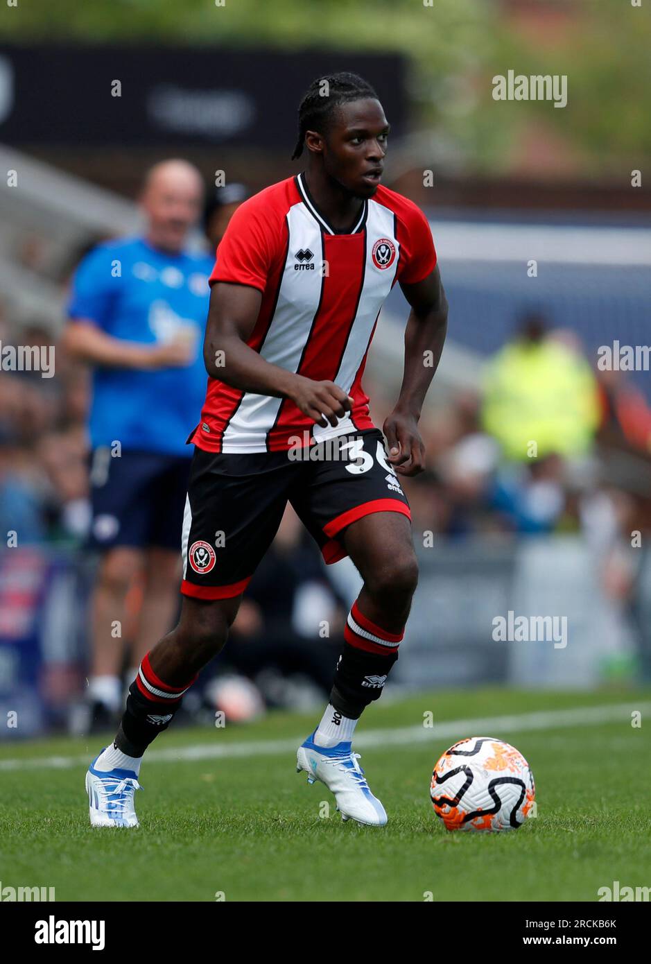 Sheffield United's Femi Seriki during a pre-season friendly match at ...