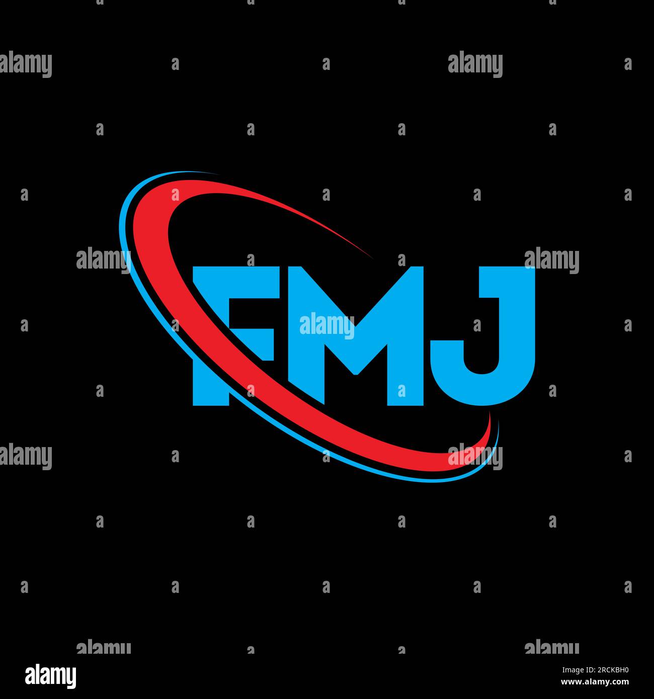 FMJ logo. FMJ letter. FMJ letter logo design. Initials FMJ logo linked ...