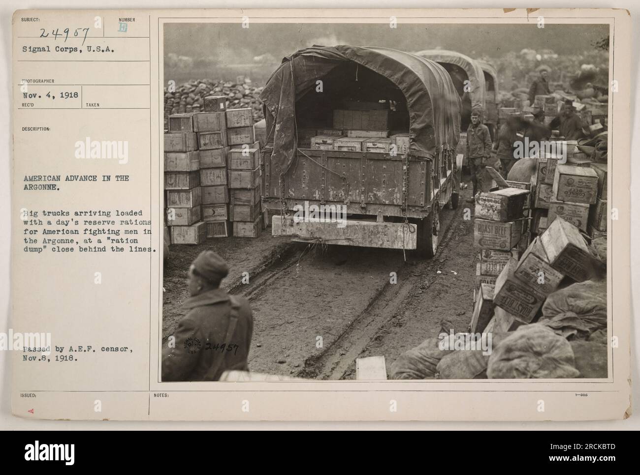 Advance ration hi-res stock photography and images - Alamy