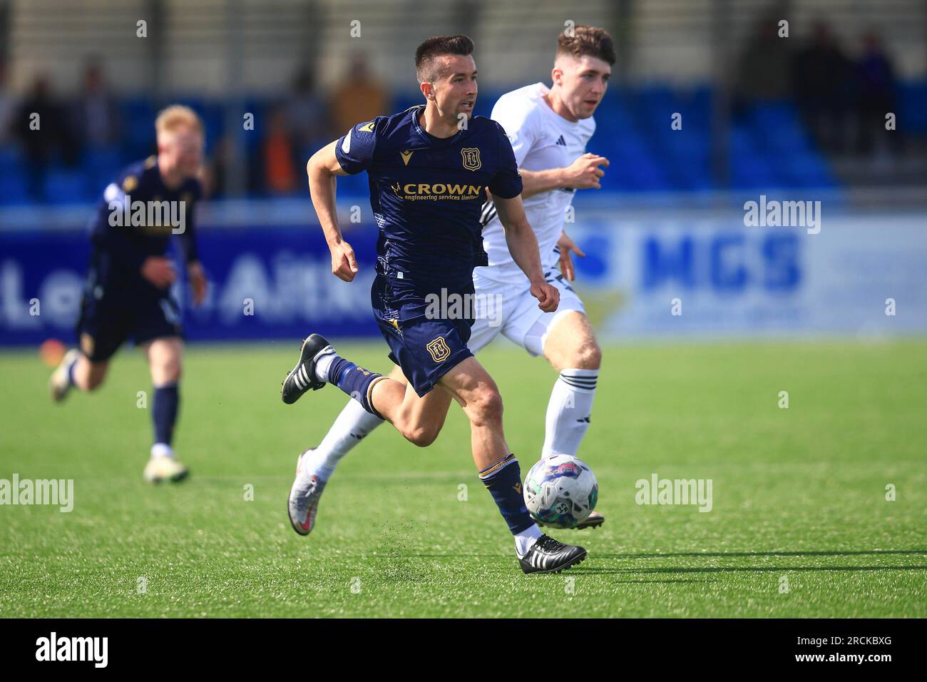 Cove Bay, Aberdeenshire, Scotland. 15th July 2023; Balmoral Stadium ...