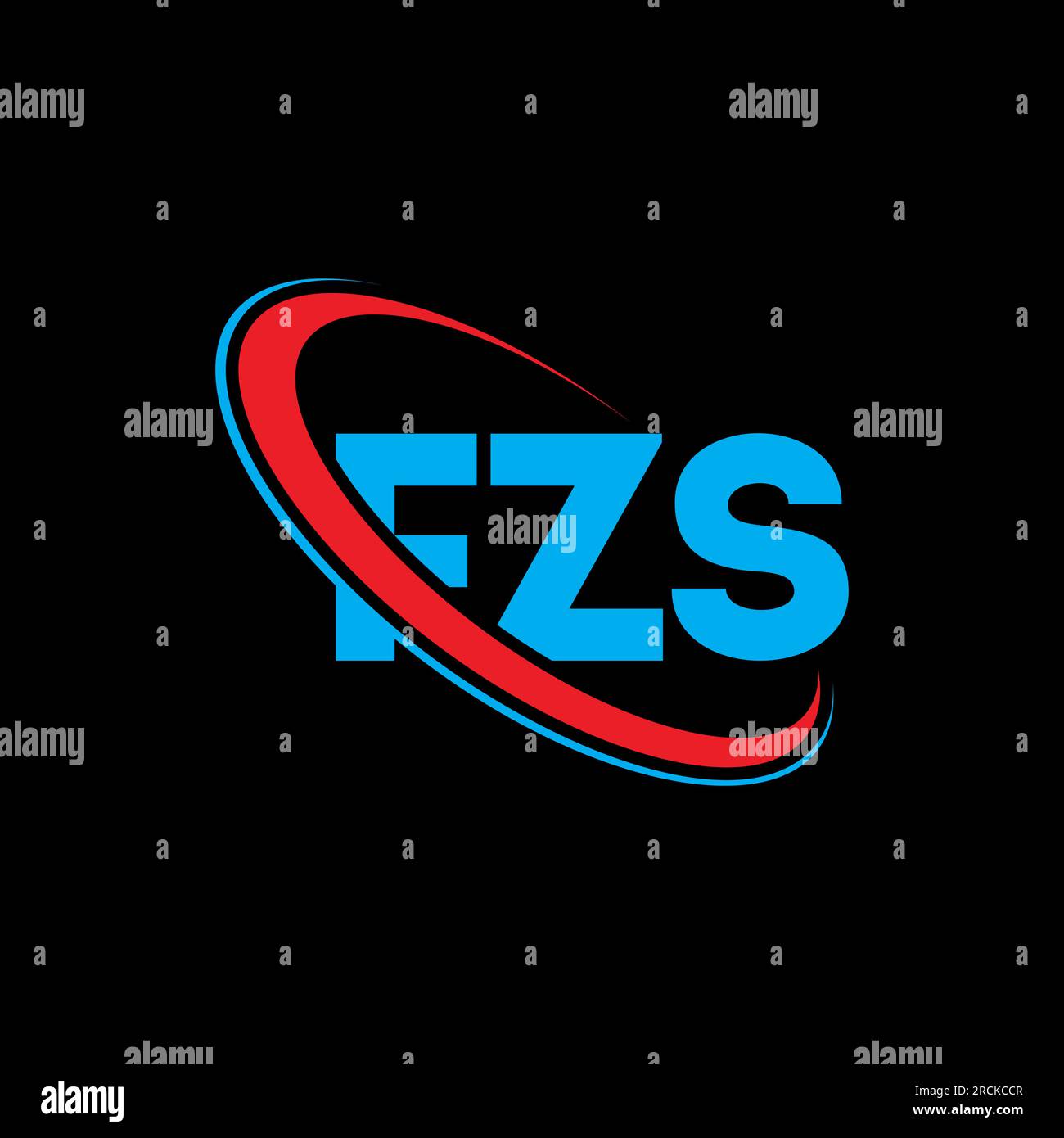 FZS logo. FZS letter. FZS letter logo design. Initials FZS logo linked ...