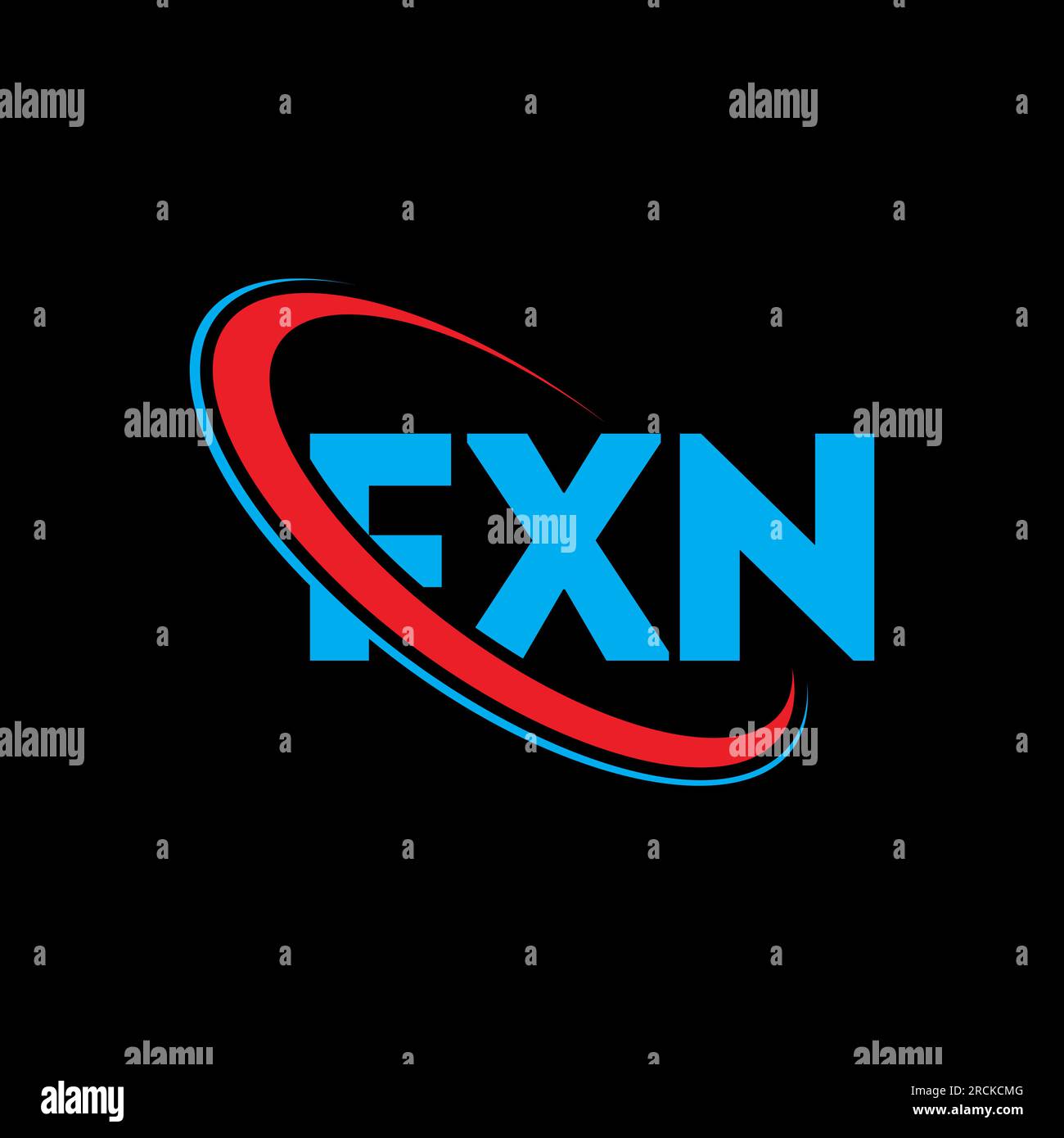 FXN logo. FXN letter. FXN letter logo design. Initials FXN logo linked ...