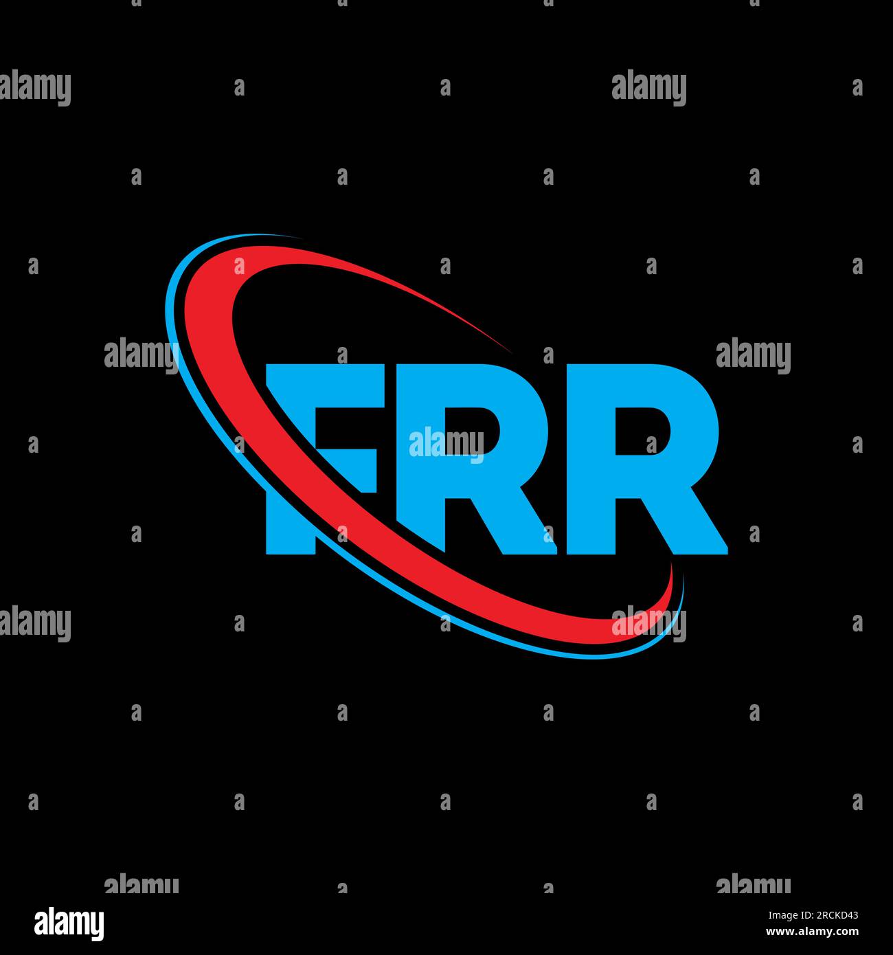 FRR logo. FRR letter. FRR letter logo design. Initials FRR logo linked ...