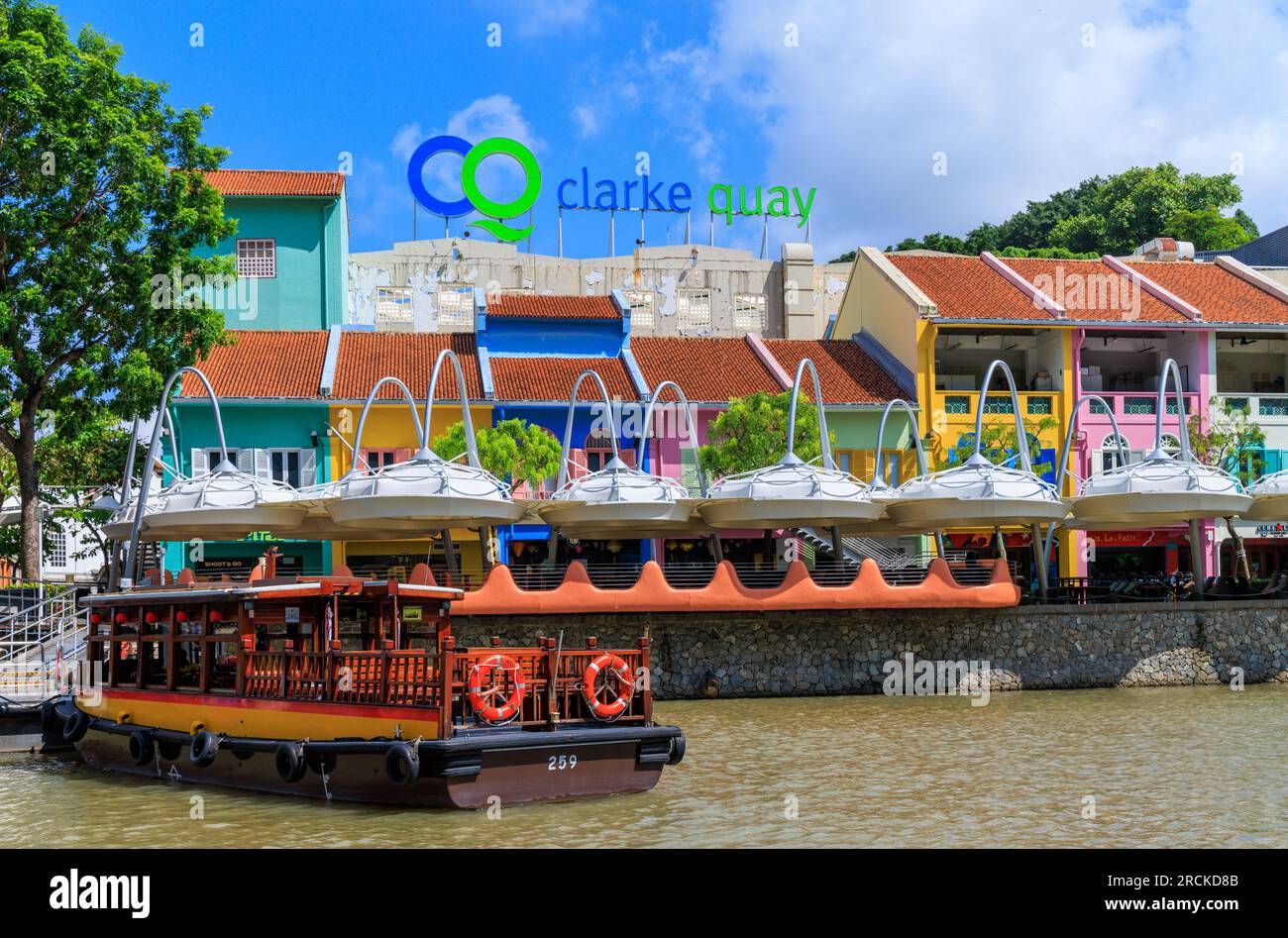 Clarke Quay, Singapore Stock Photo - Alamy