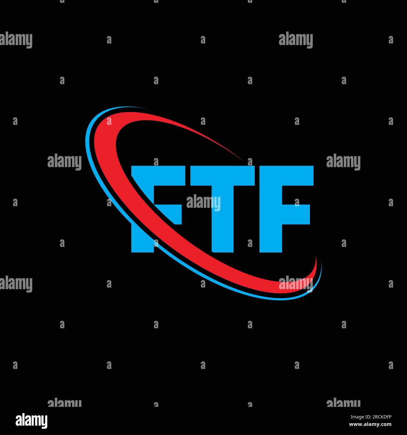 FTF logo. FTF letter. FTF letter logo design. Initials FTF logo linked ...