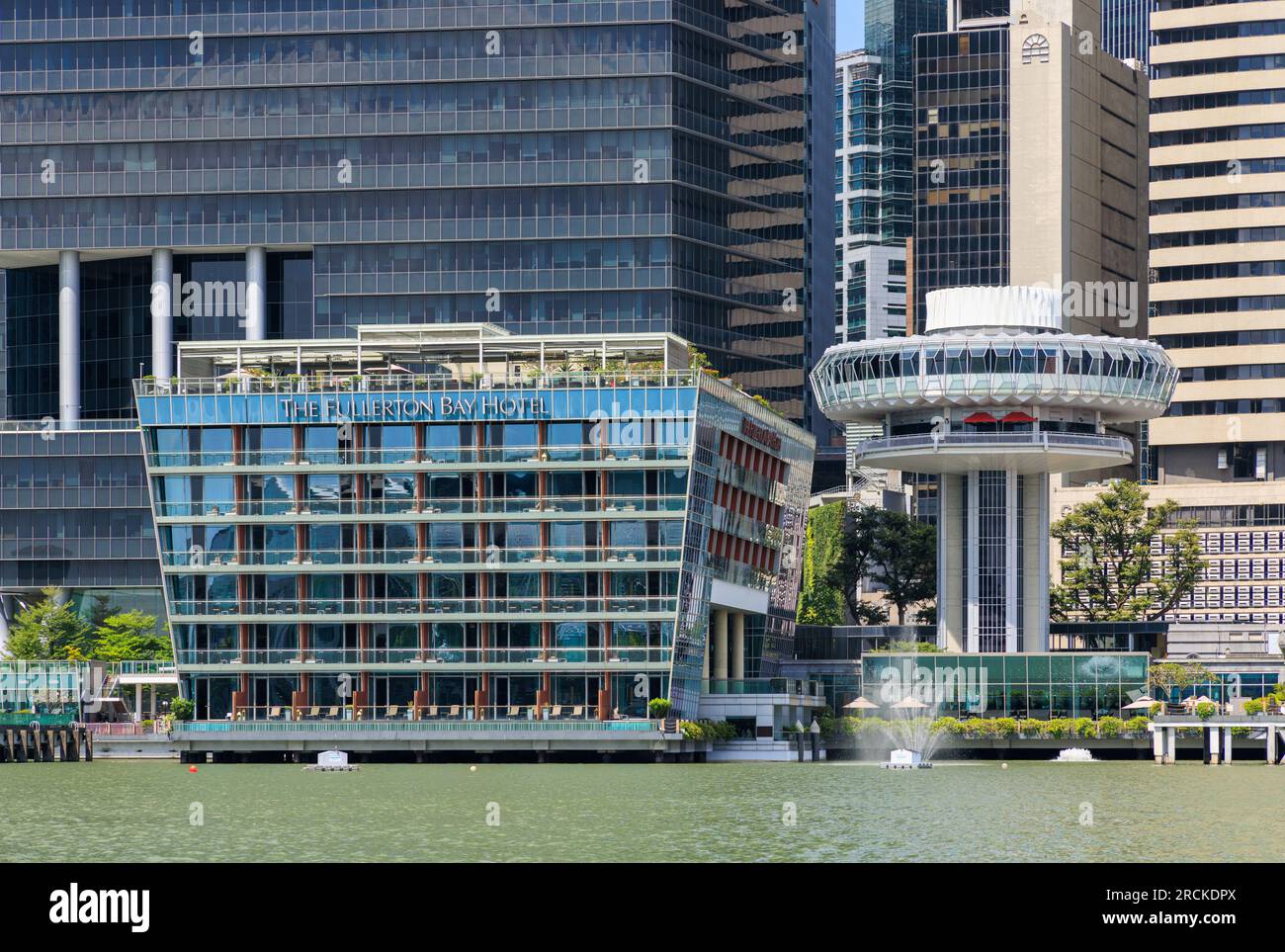 Fullerton Bay Hotel, Marina Bay, Singapore Stock Photo - Alamy