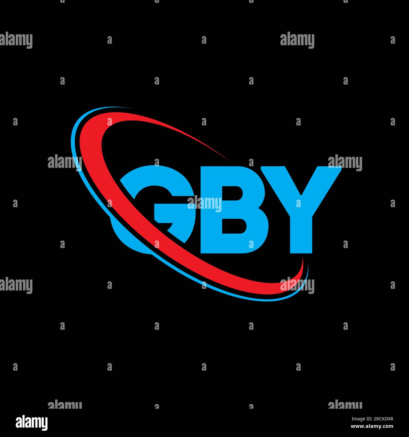 GBY logo. GBY letter. GBY letter logo design. Initials GBY logo linked ...