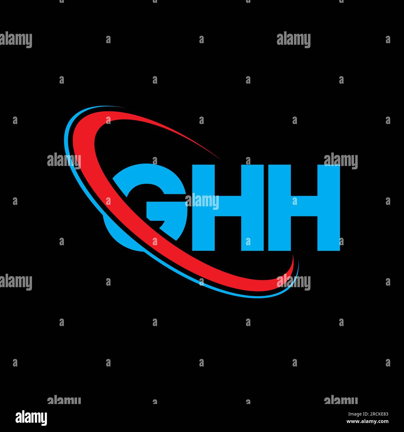 GHH logo. GHH letter. GHH letter logo design. Initials GHH logo linked ...