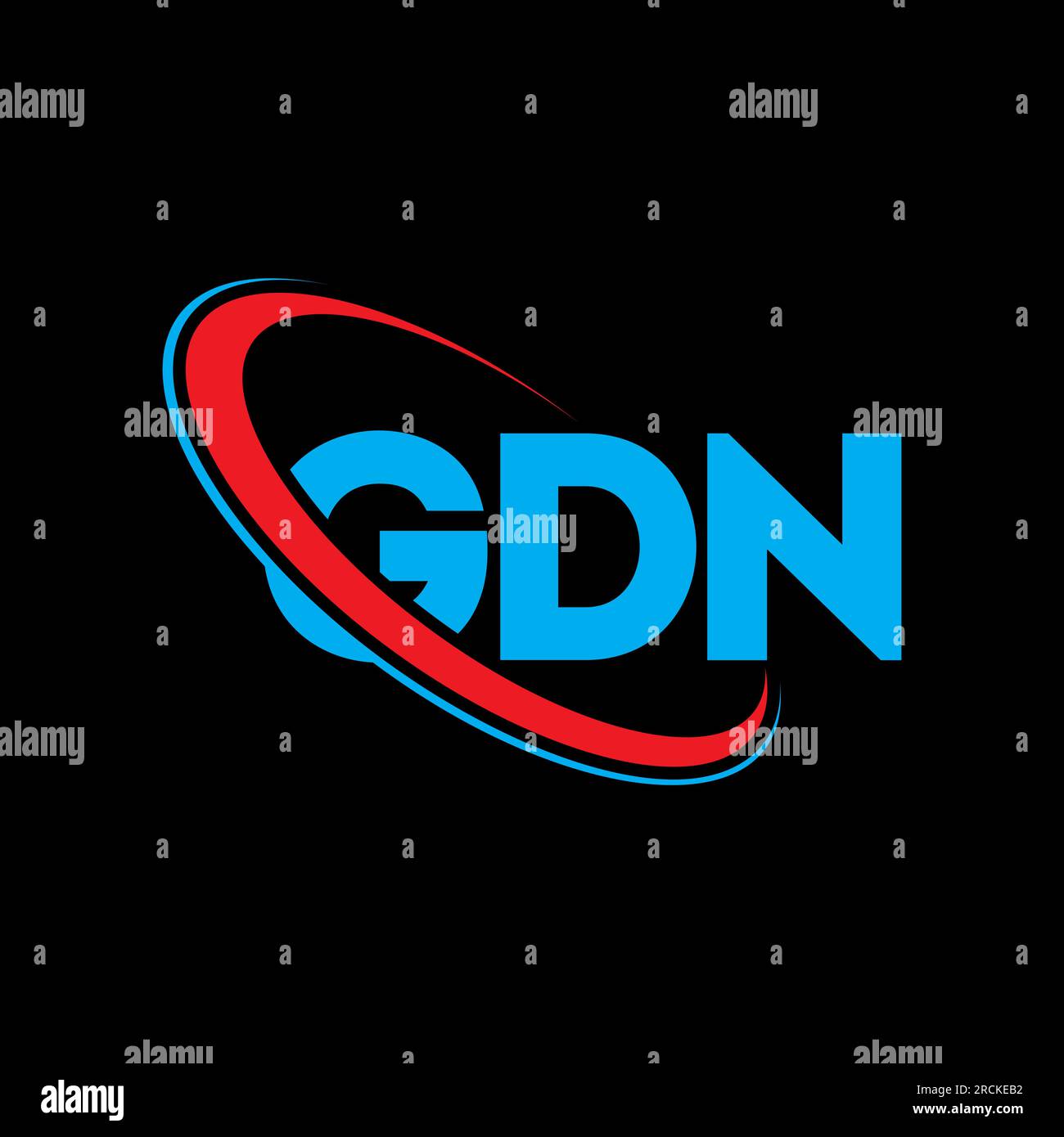 GDN logo. GDN letter. GDN letter logo design. Initials GDN logo linked ...