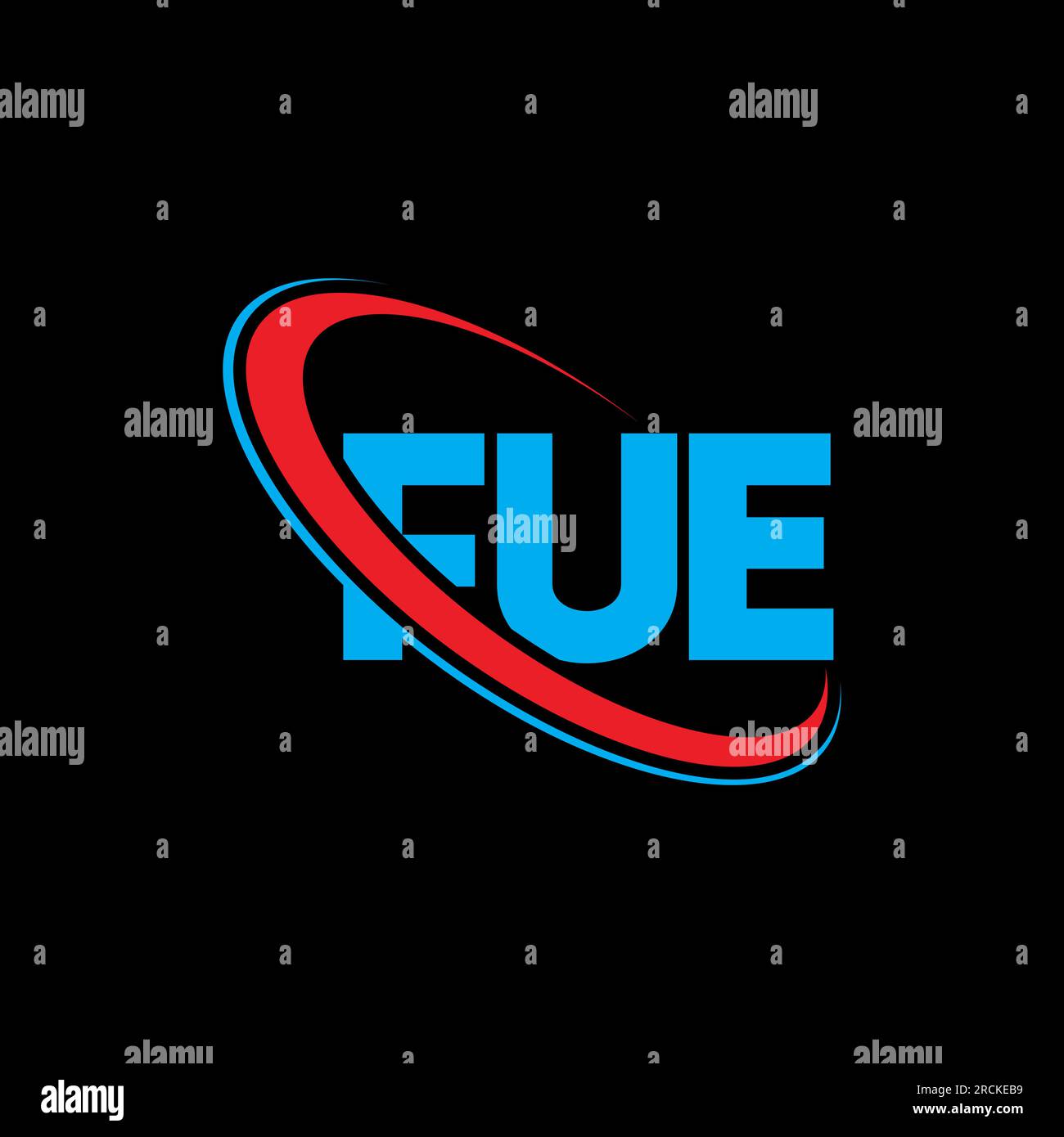 FUE logo. FUE letter. FUE letter logo design. Initials FUE logo linked ...