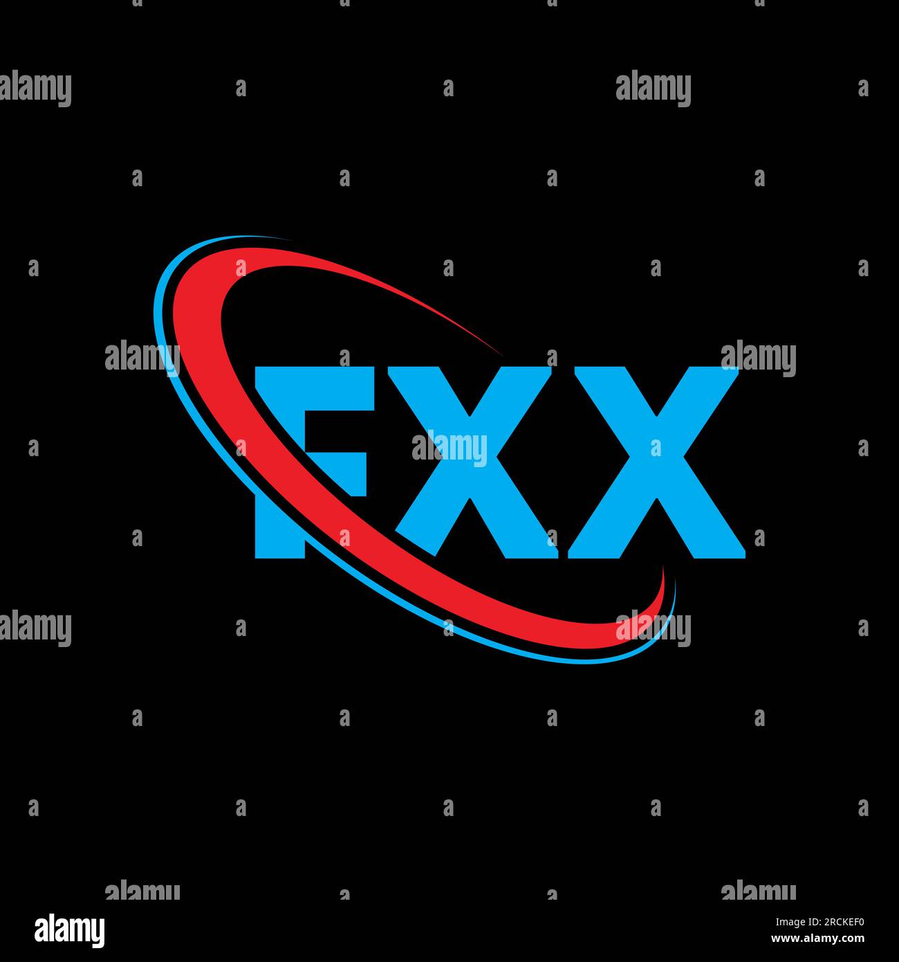 FXX logo. FXX letter. FXX letter logo design. Initials FXX logo linked ...