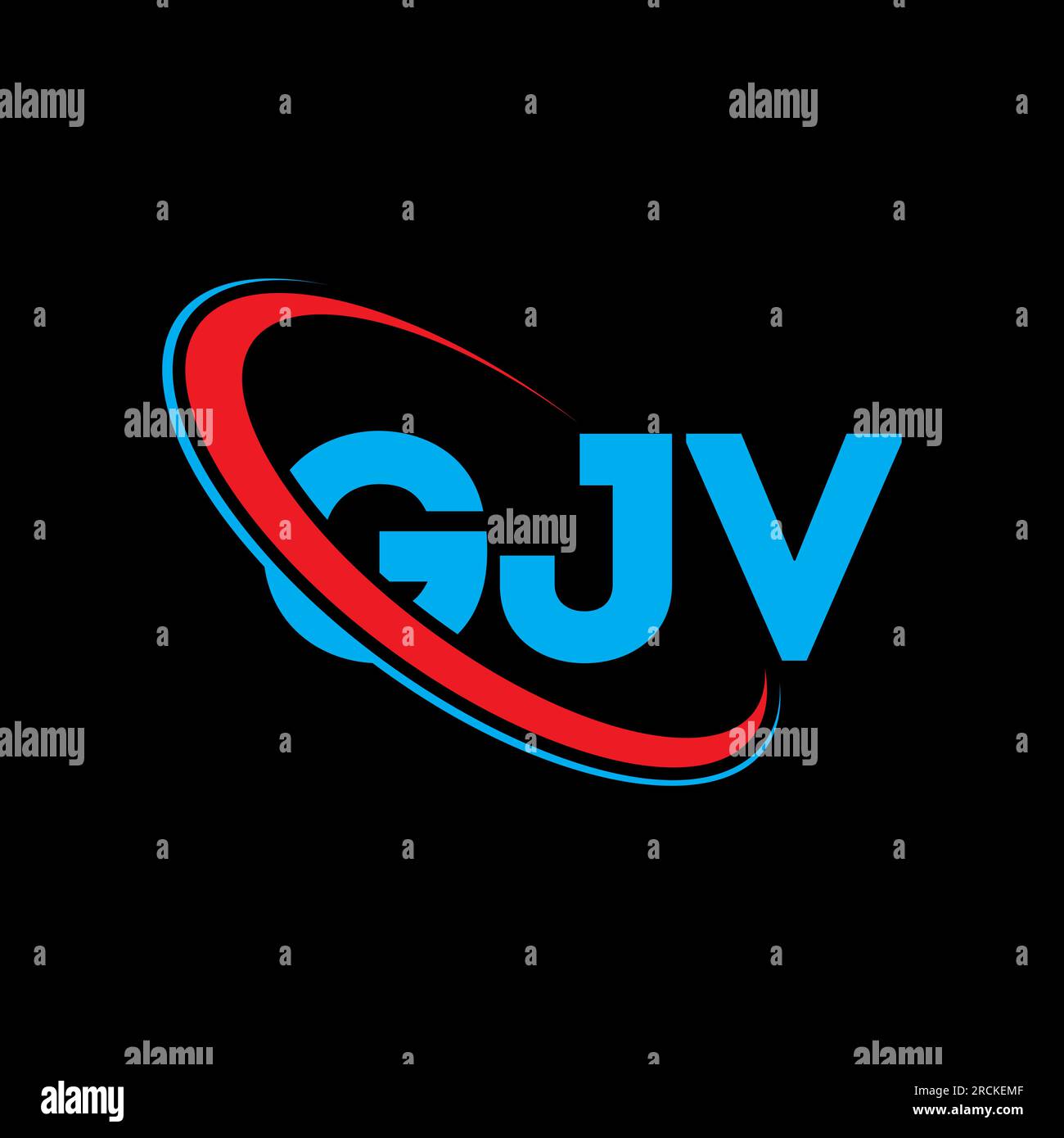 Gjv logo design hi-res stock photography and images - Alamy