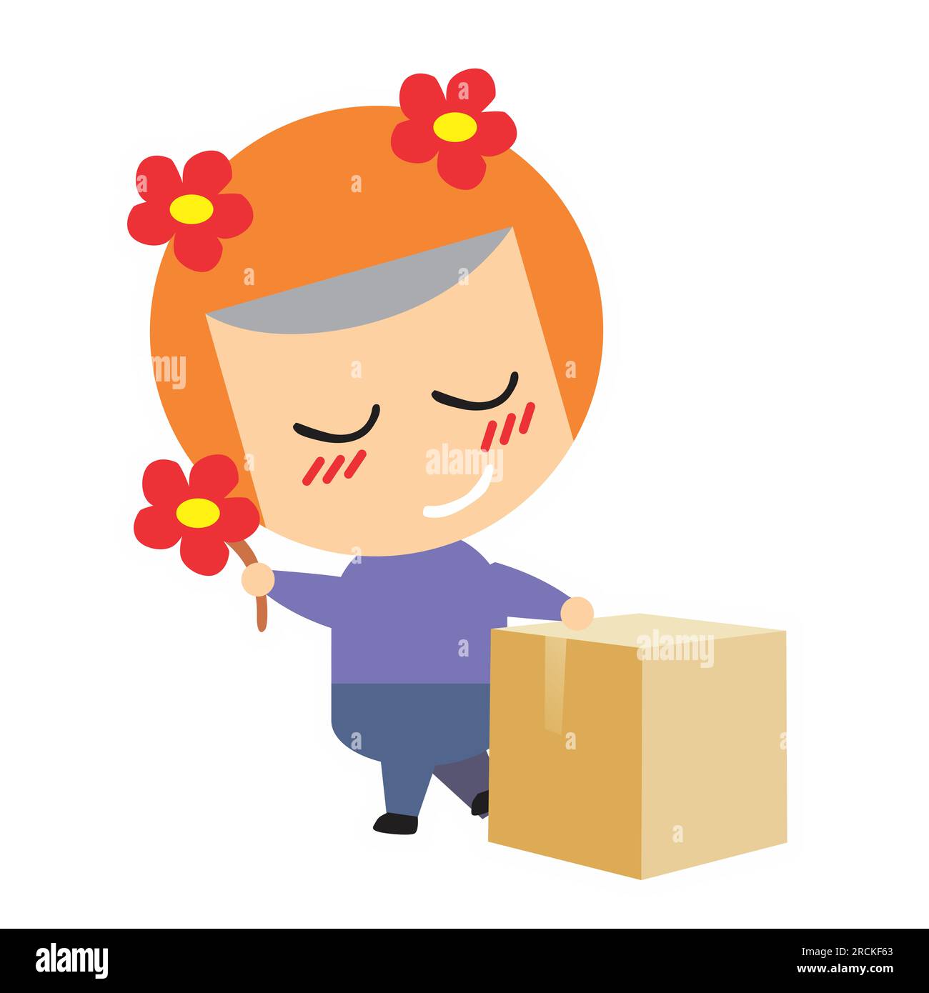 Cute delivery boy image for normal , christmas and valentine seasons ...