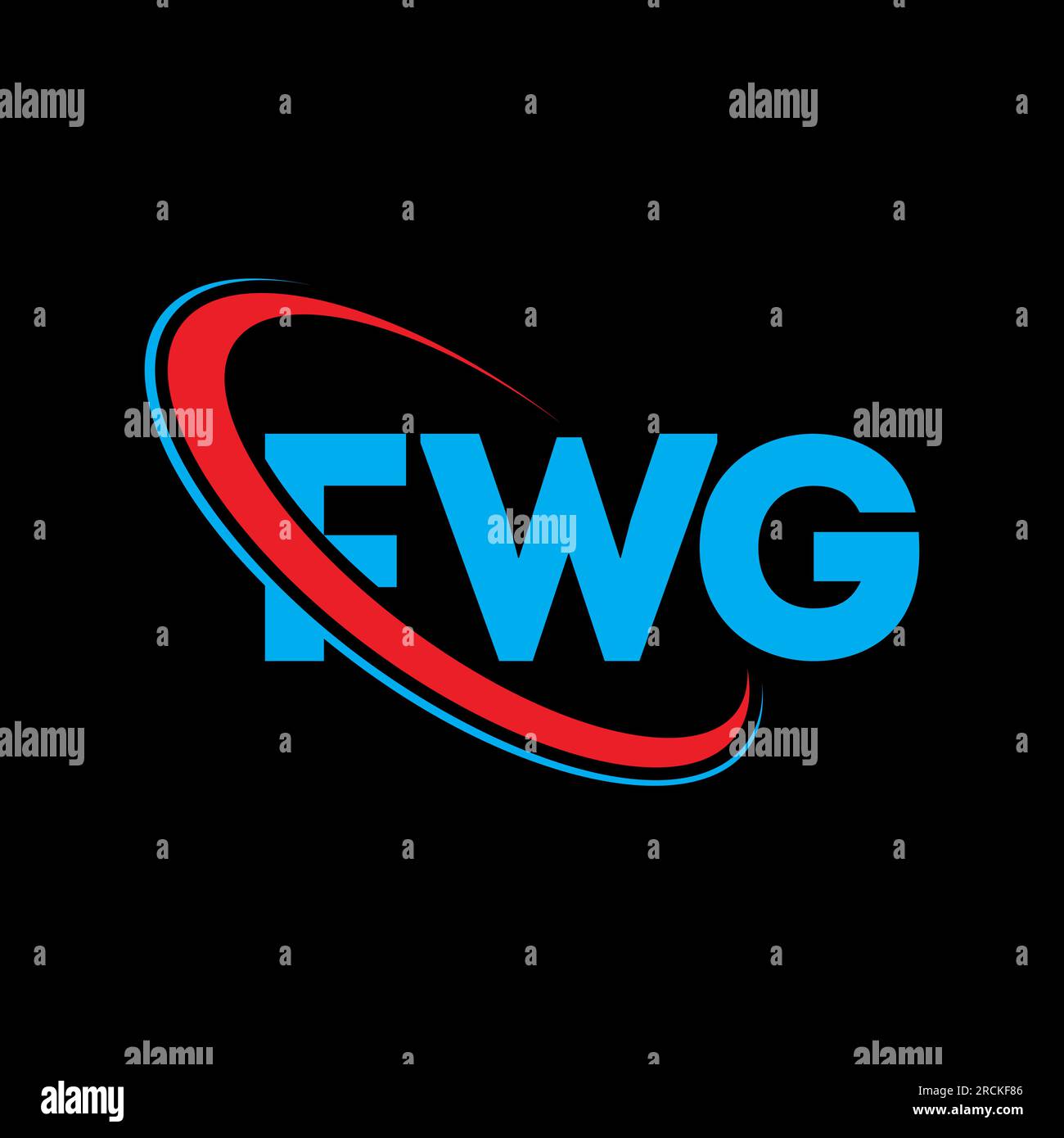 FWG logo. FWG letter. FWG letter logo design. Initials FWG logo linked ...