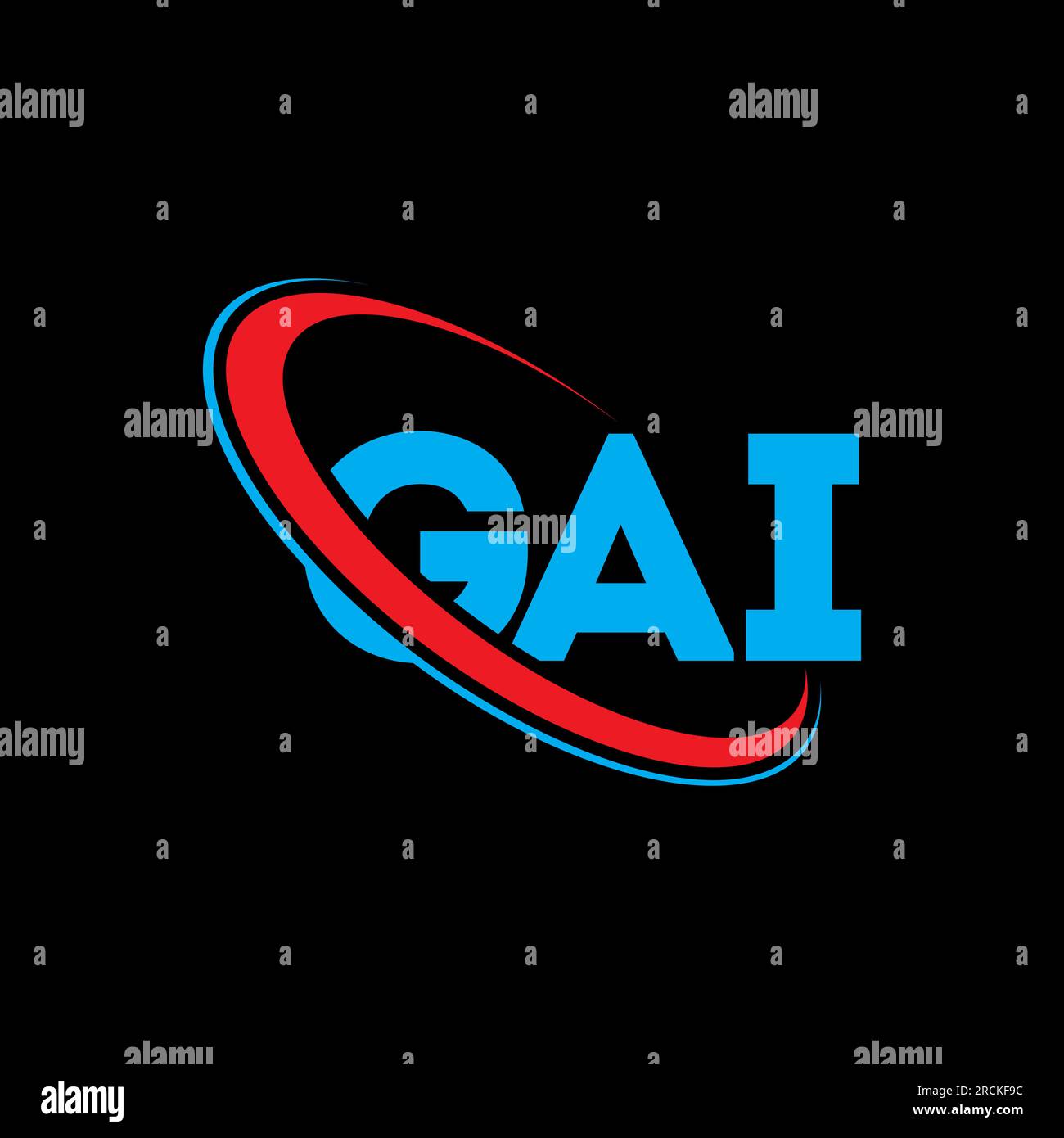 GAI logo. GAI letter. GAI letter logo design. Initials GAI logo linked ...