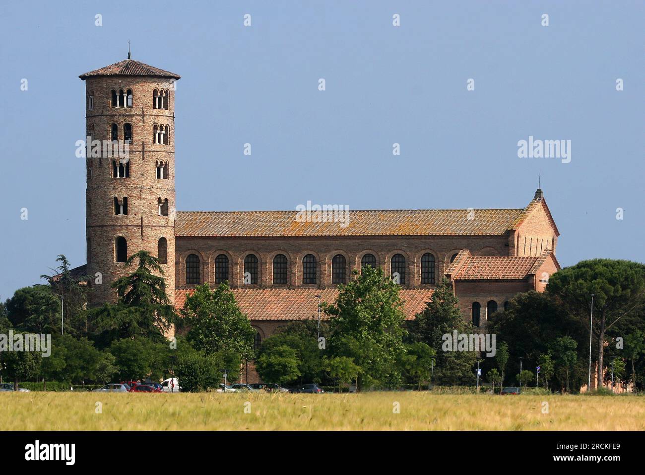 basilica of Sant'Apollinare in Classe, Ravenna, Emilia-Romagna, Italy ...