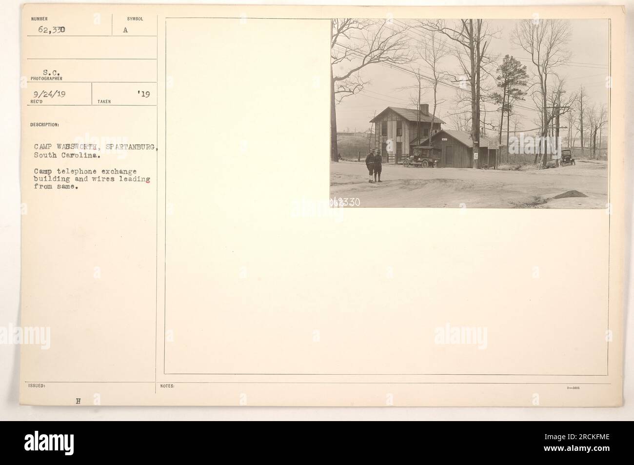 Camp Wadsworth, located in Spartansburg, South Carolina, had a ...