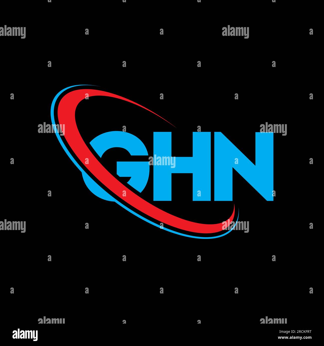 Ghn logo design hi-res stock photography and images - Alamy