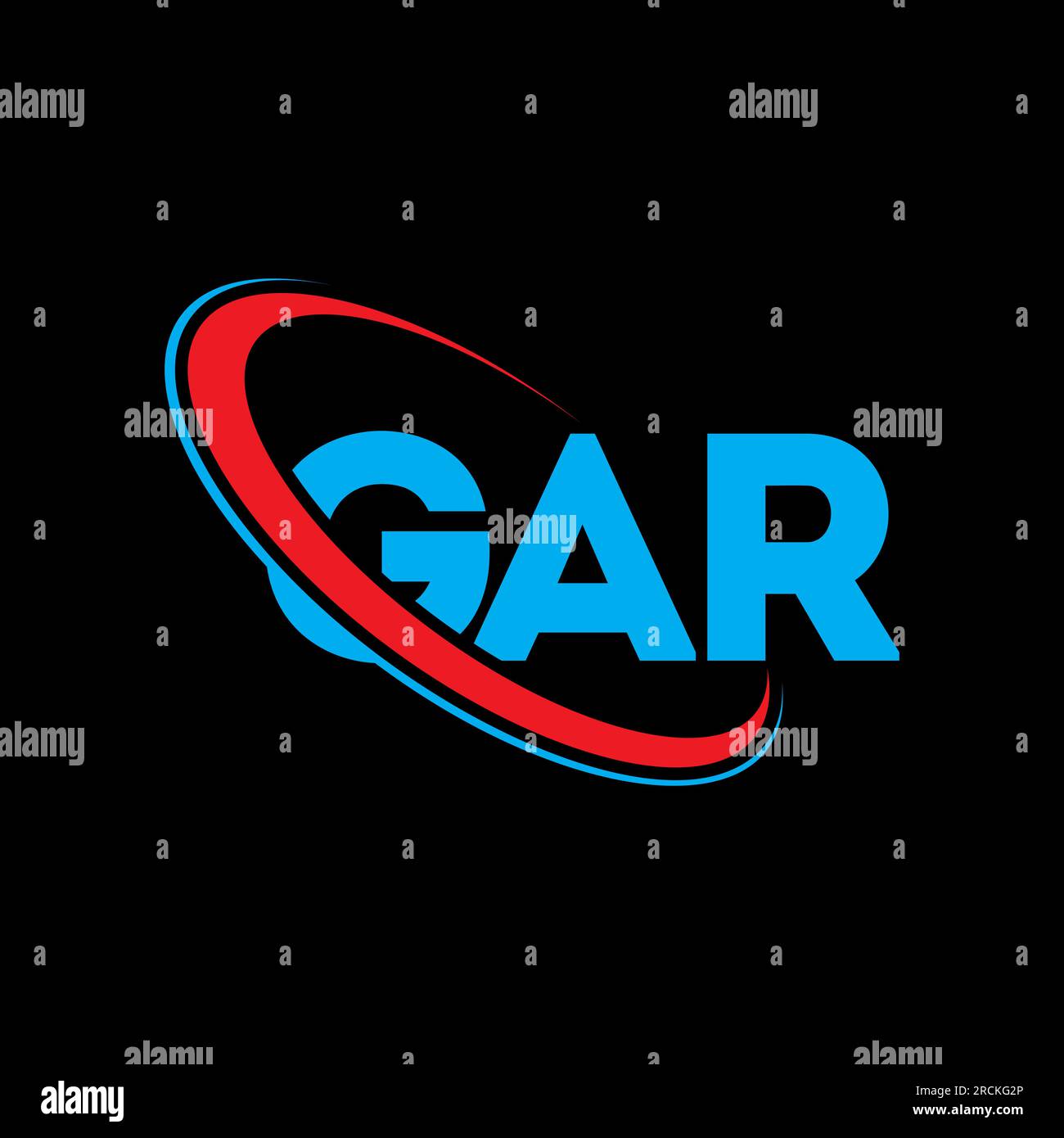 GAR logo. GAR letter. GAR letter logo design. Initials GAR logo linked ...