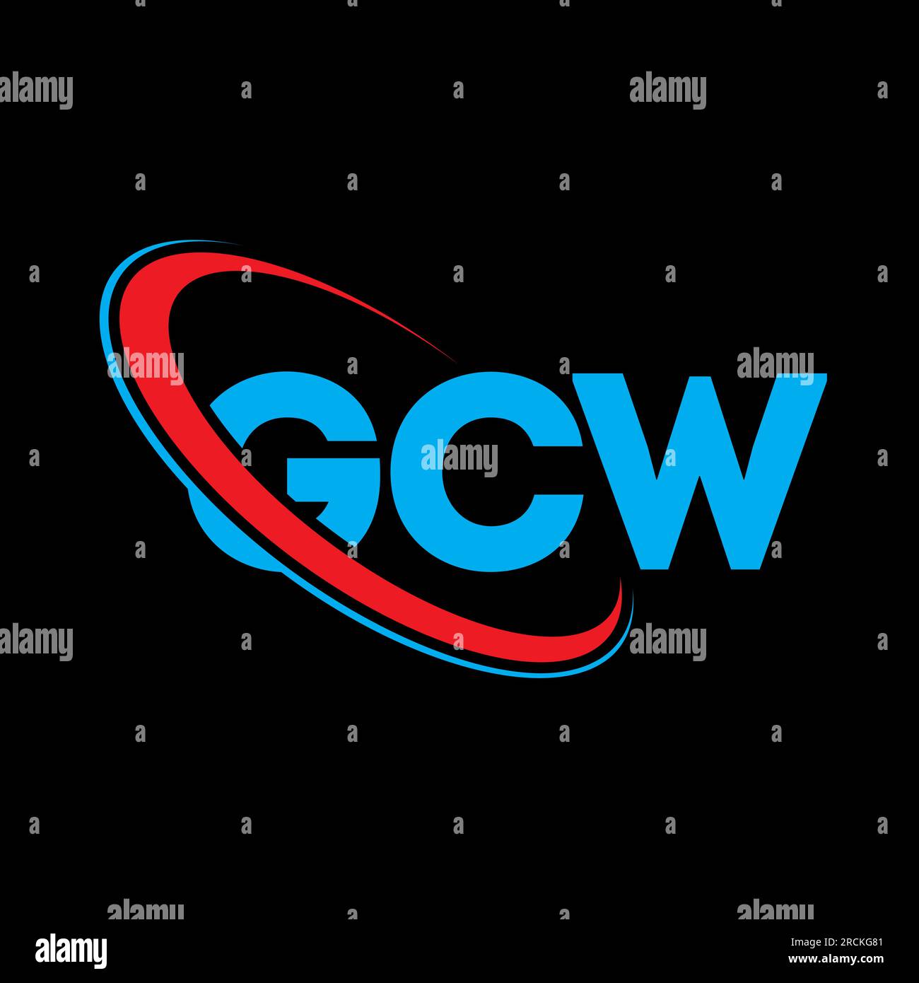 GCW logo. GCW letter. GCW letter logo design. Initials GCW logo linked ...