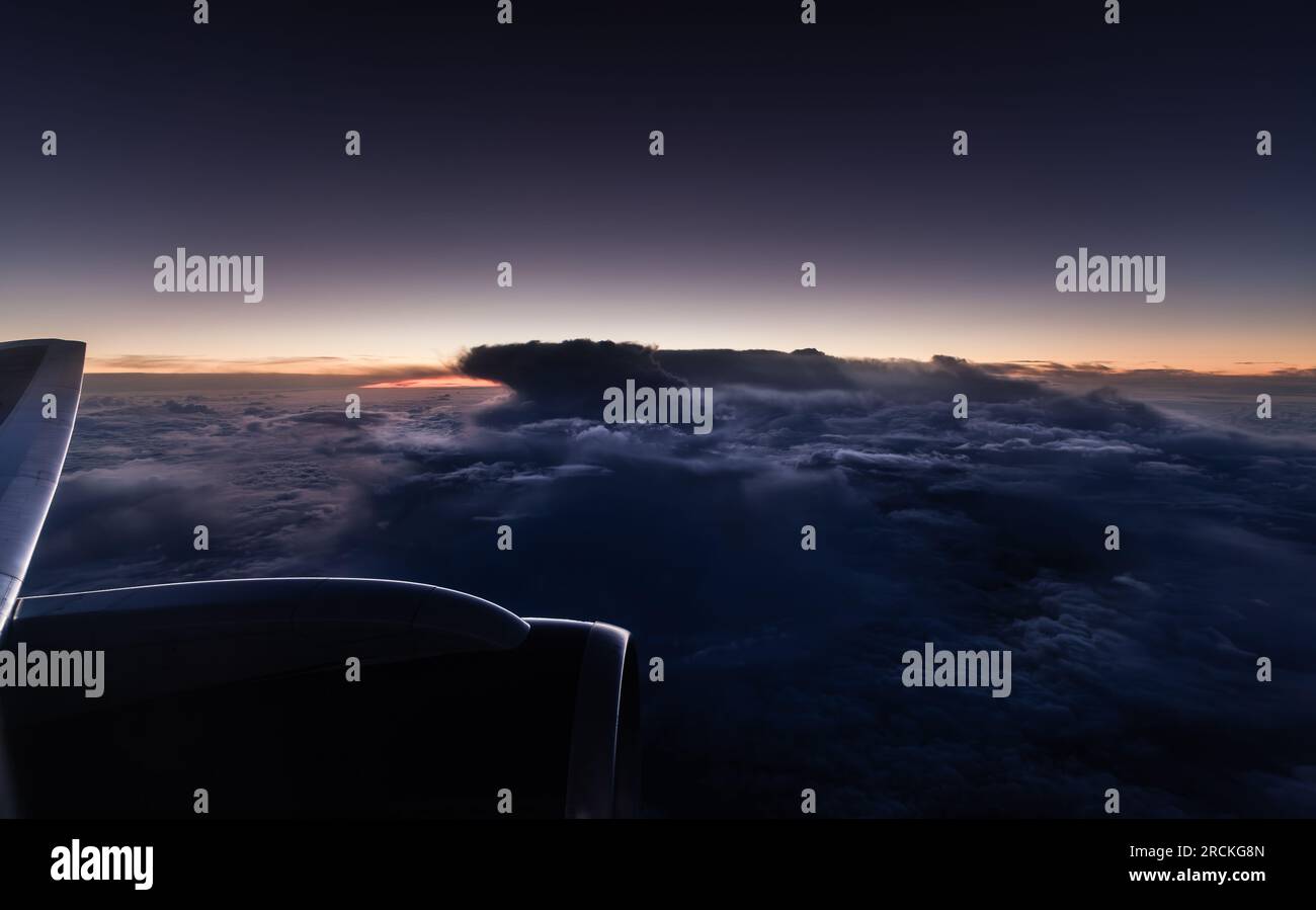 Aerial Views, scenes from an airliner Stock Photo - Alamy