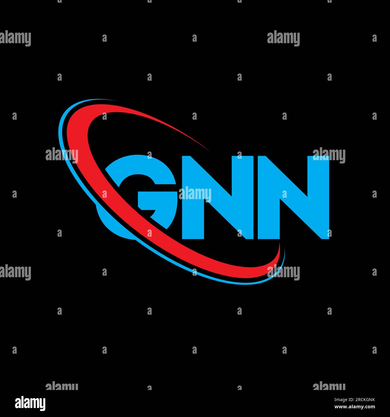 GNN logo. GNN letter. GNN letter logo design. Initials GNN logo linked with circle and uppercase ...