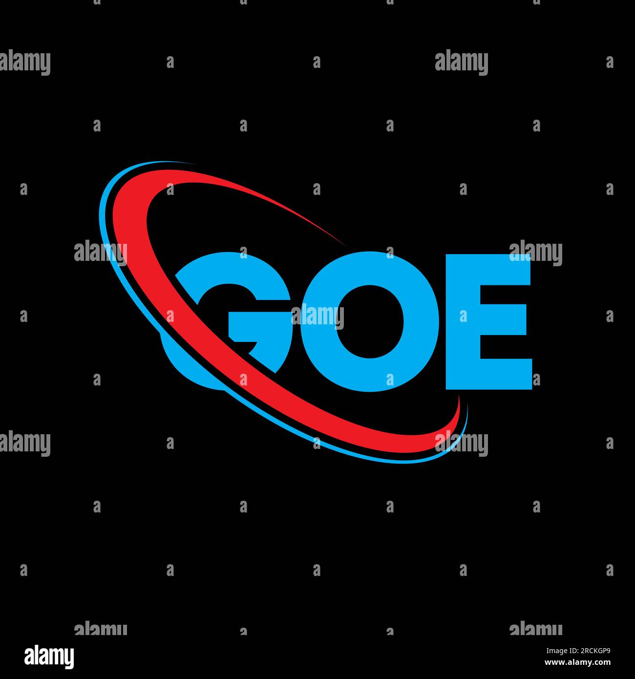 GOE logo. GOE letter. GOE letter logo design. Initials GOE logo linked ...