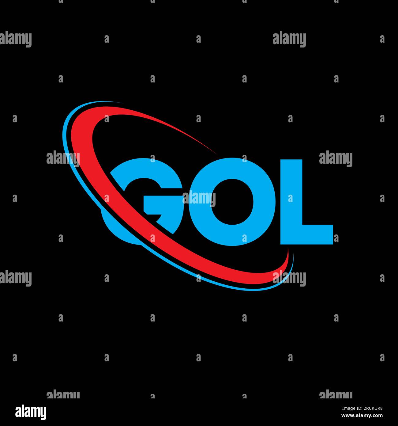 GOL logo. GOL letter. GOL letter logo design. Initials GOL logo linked ...