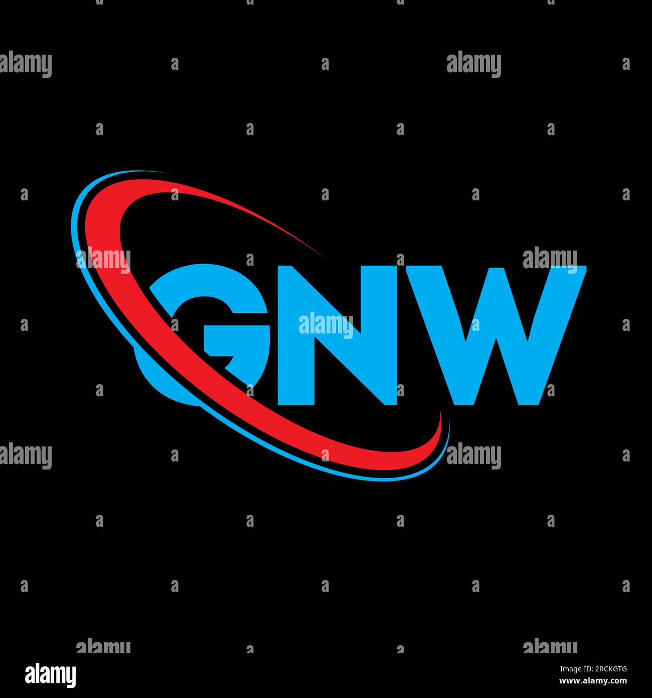 Gnw logo design hi-res stock photography and images - Alamy