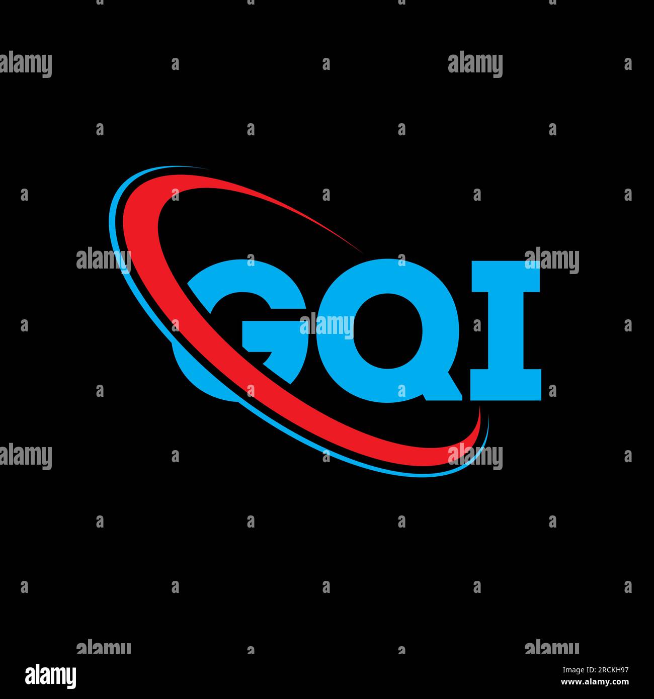 GQI logo. GQI letter. GQI letter logo design. Initials GQI logo linked ...