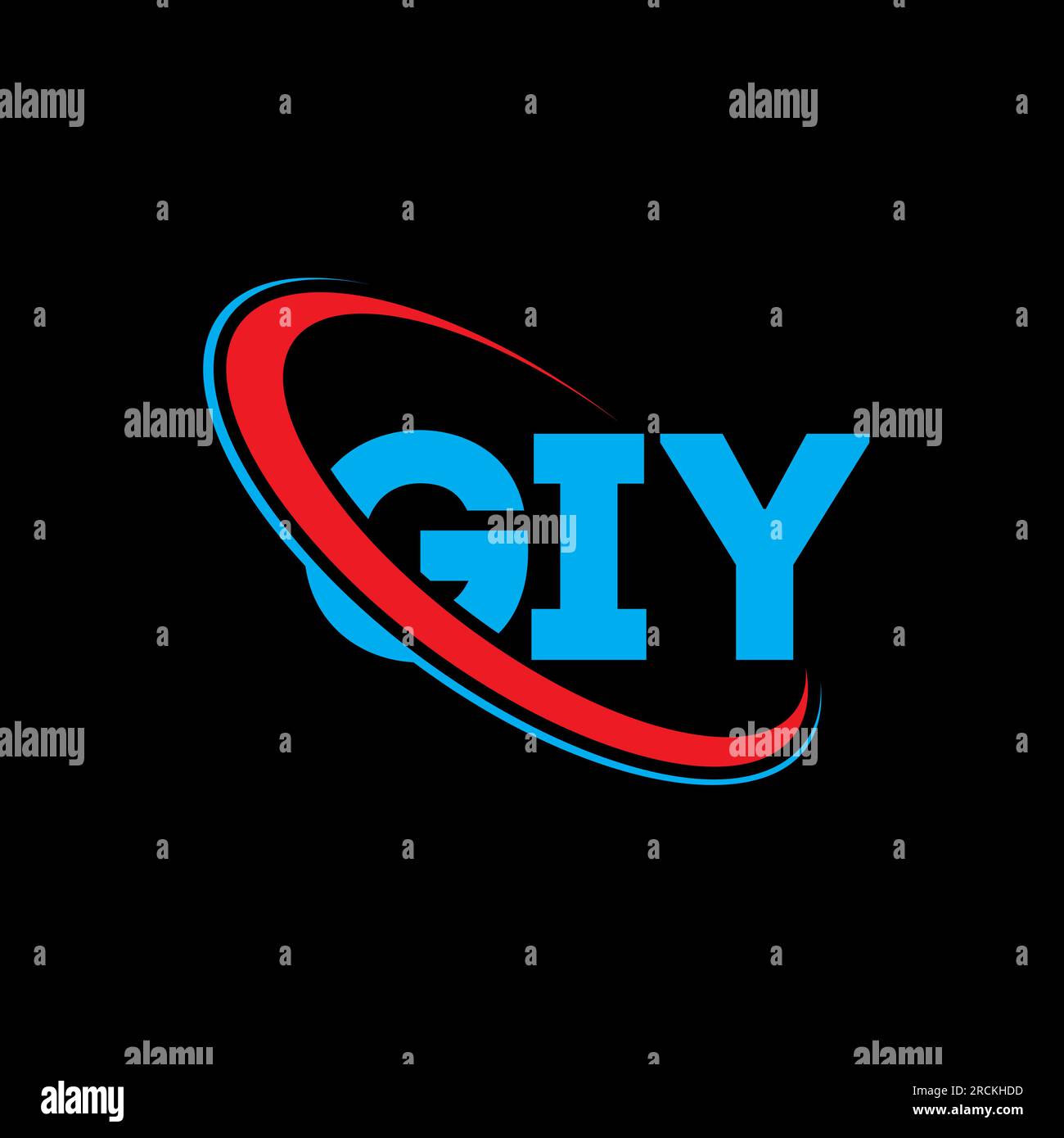 GIY logo. GIY letter. GIY letter logo design. Initials GIY logo linked ...