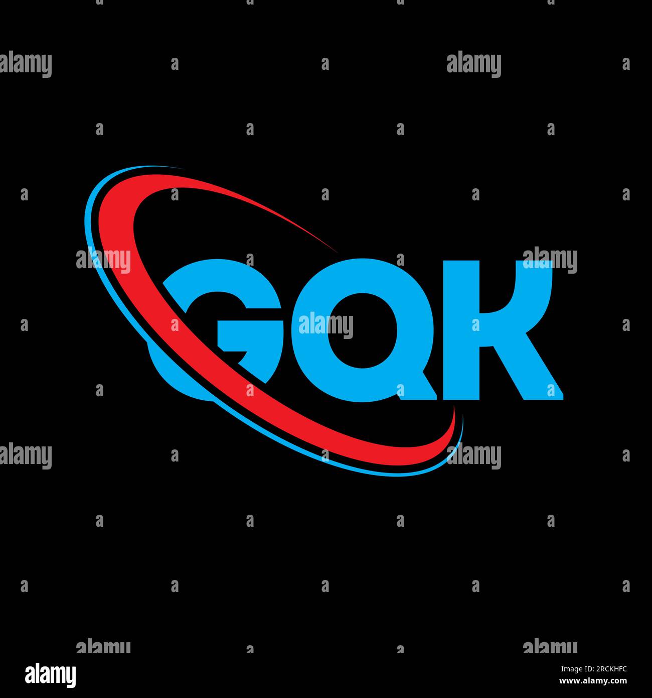 Gqk logo design hi-res stock photography and images - Alamy
