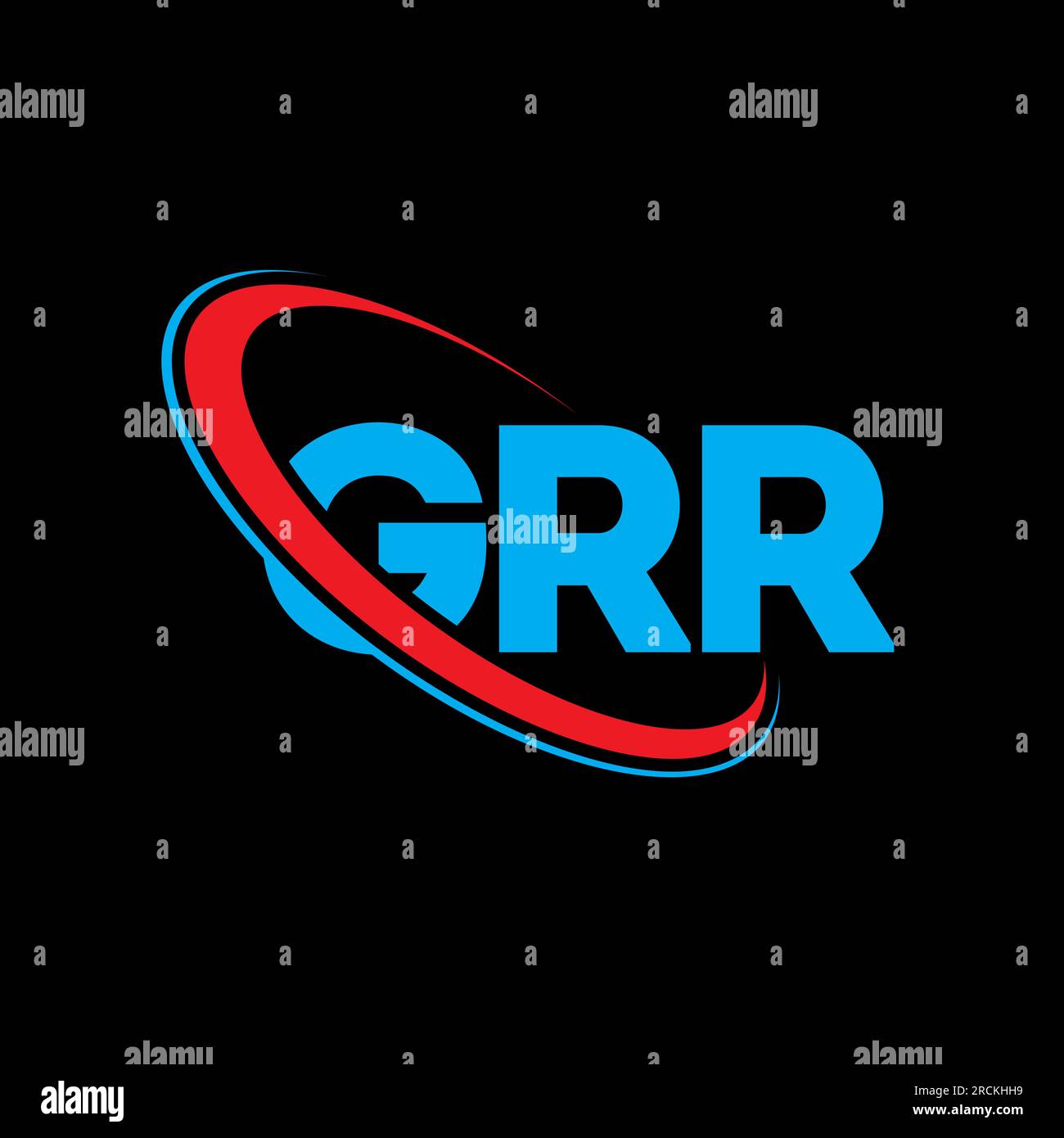 GRR logo. GRR letter. GRR letter logo design. Initials GRR logo linked ...