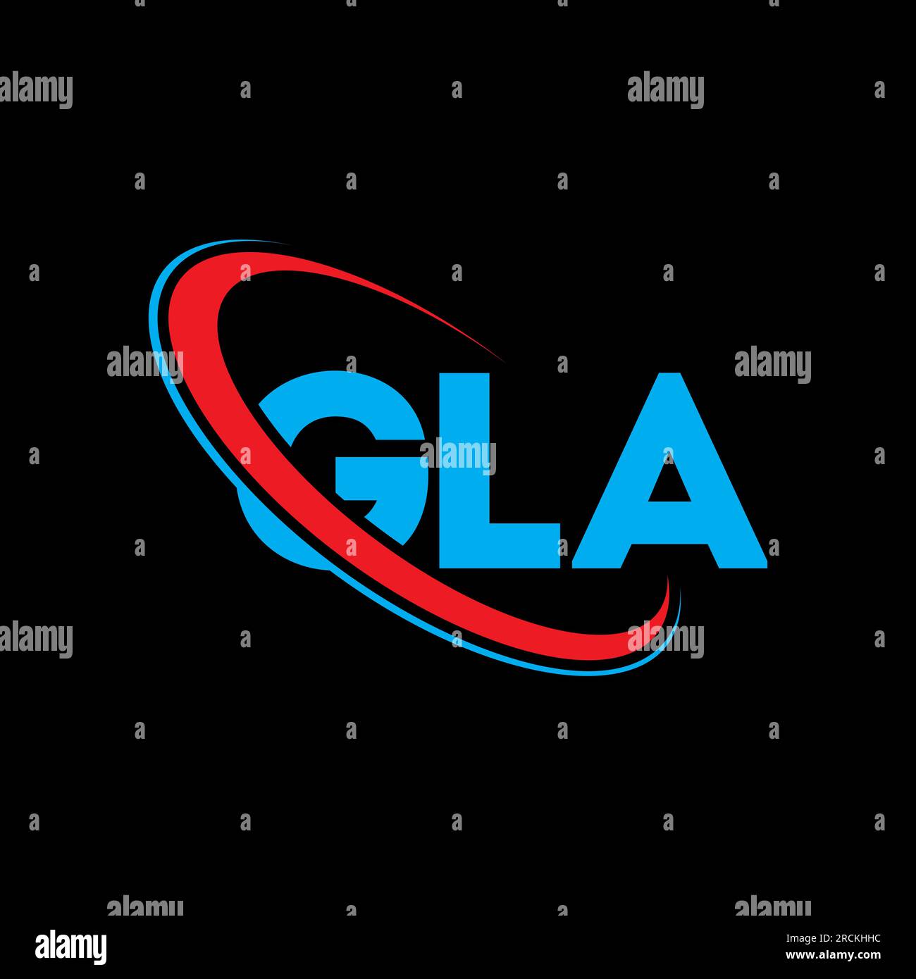 GLA logo. GLA letter. GLA letter logo design. Initials GLA logo linked ...