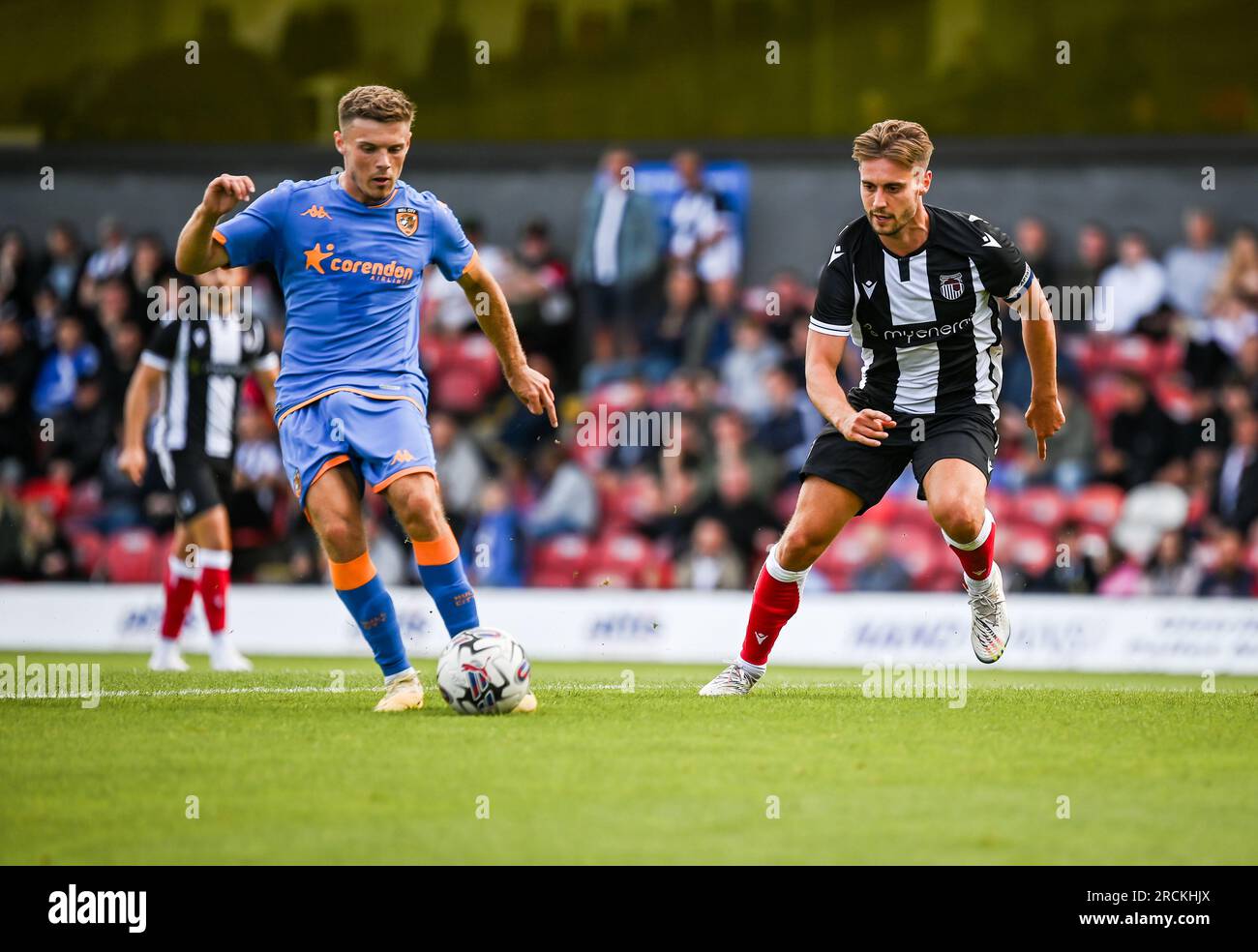 Cleethorpes, UK, 15th July, 2023. Danny Rose during the Pre-Season ...