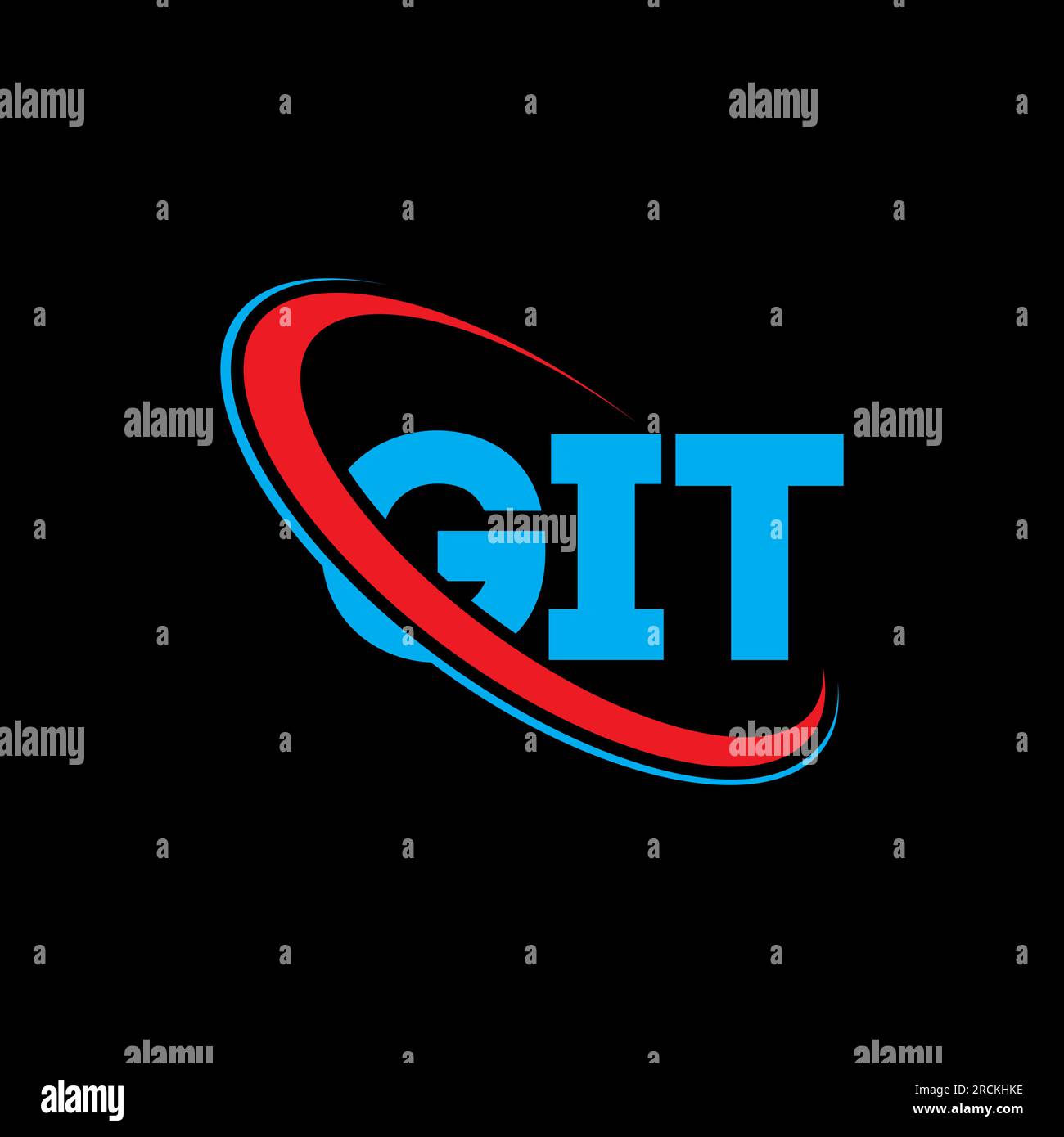 GIT logo. GIT letter. GIT letter logo design. Initials GIT logo linked ...