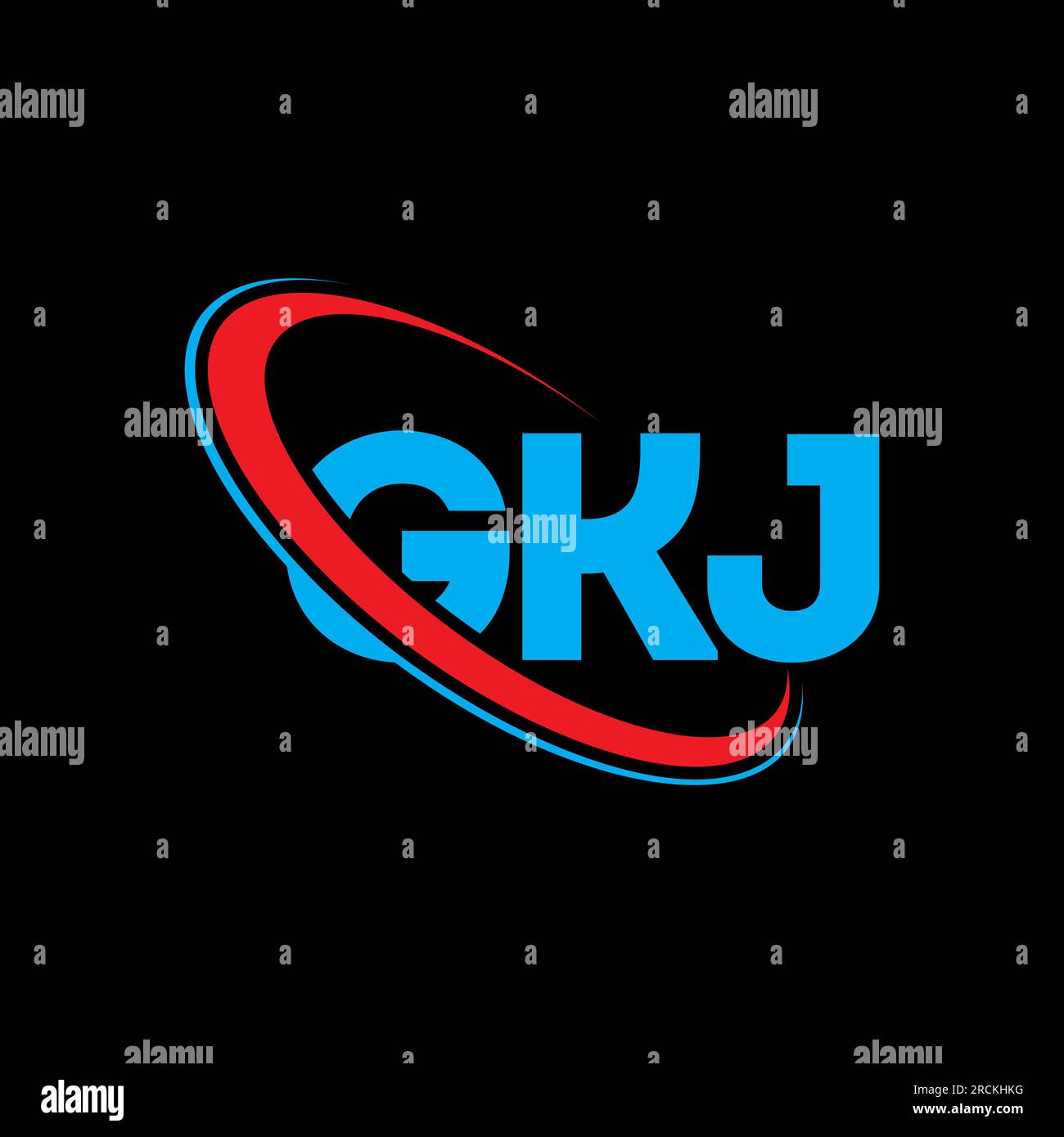 Gkj logo design hi-res stock photography and images - Alamy
