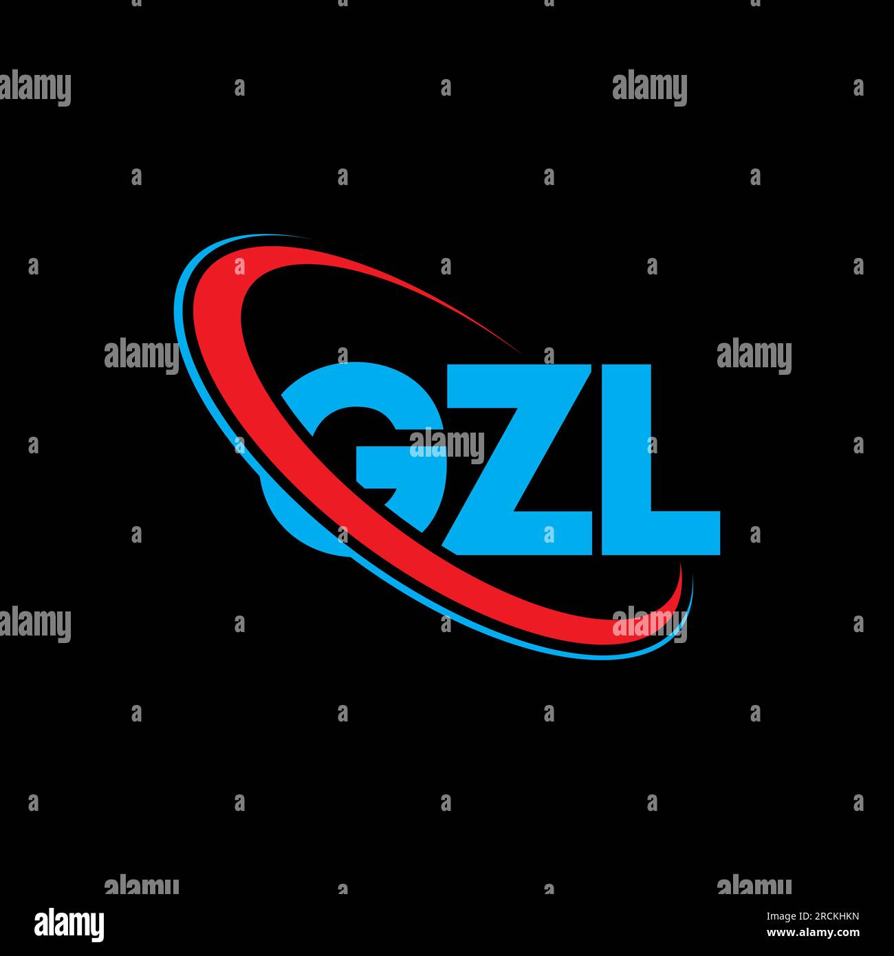 GZL logo. GZL letter. GZL letter logo design. Initials GZL logo linked with circle and uppercase ...