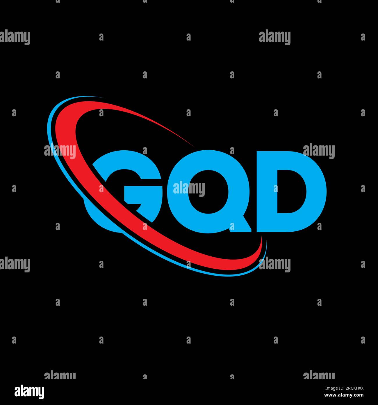 GQD logo. GQD letter. GQD letter logo design. Initials GQD logo linked ...