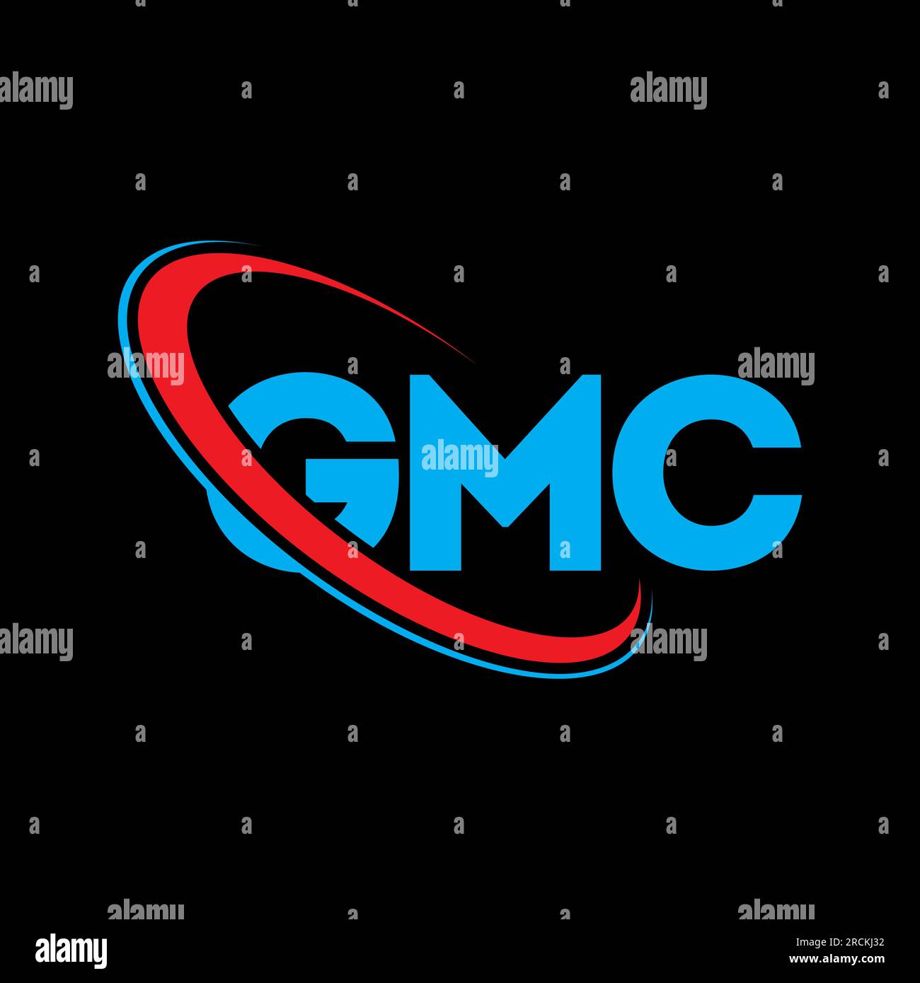 GMC logo. GMC letter. GMC letter logo design. Initials GMC logo linked ...