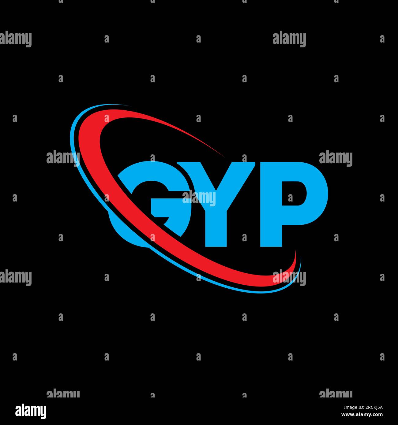 GYP logo. GYP letter. GYP letter logo design. Initials GYP logo linked ...
