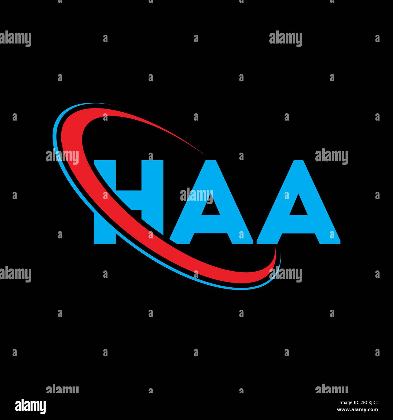 HAA logo. HAA letter. HAA letter logo design. Initials HAA logo linked ...