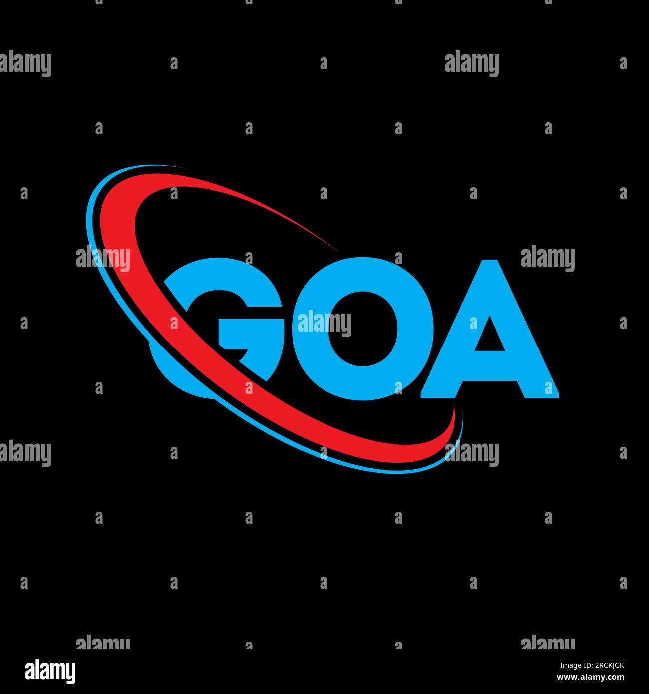 Goa circle logo hi-res stock photography and images - Alamy