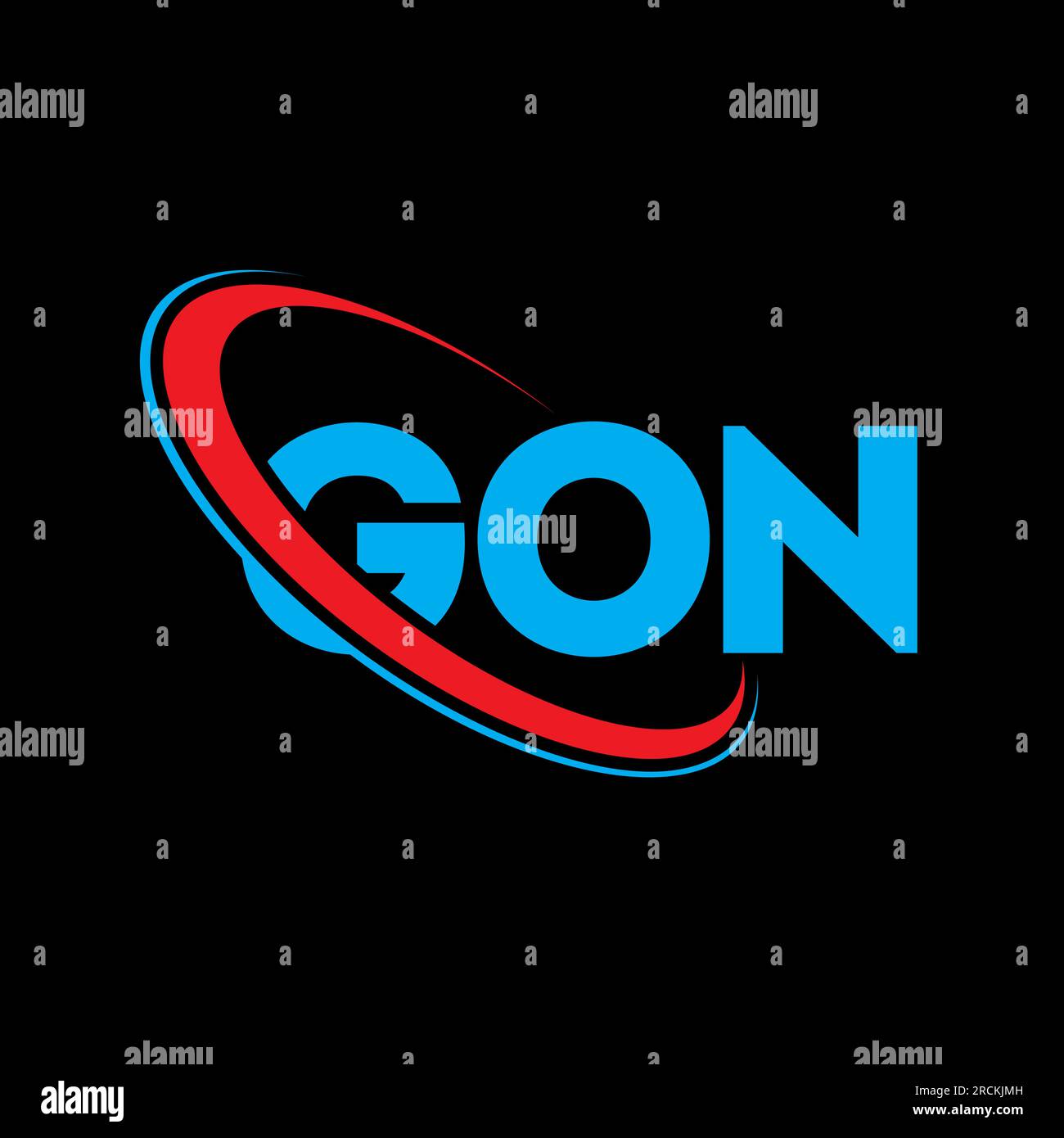 GON logo. GON letter. GON letter logo design. Initials GON logo linked ...